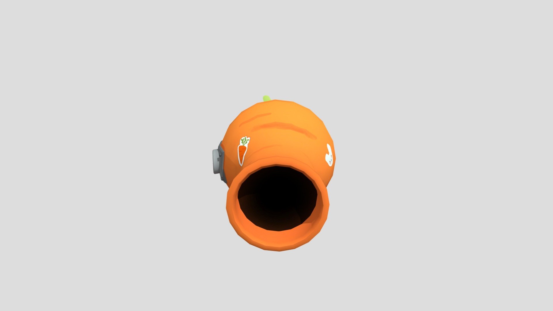 Carrot gun - 3D model by Melissa Mondeel (@MelissaMondeel) [7c35b52 ...