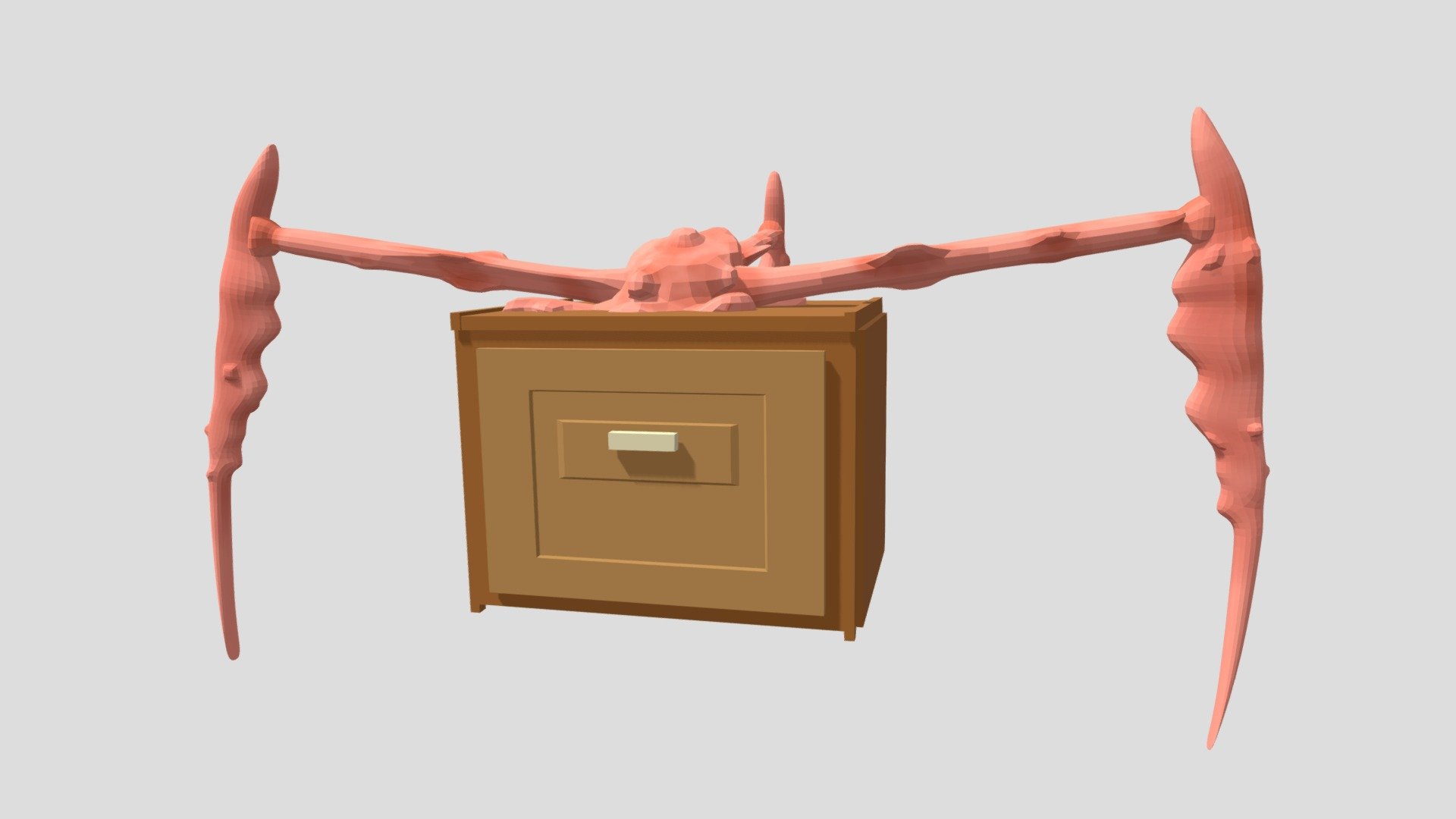 Cabinet Mimic - Wake Up - 3D model by Adam Fakla (@AdamPeterFakla ...