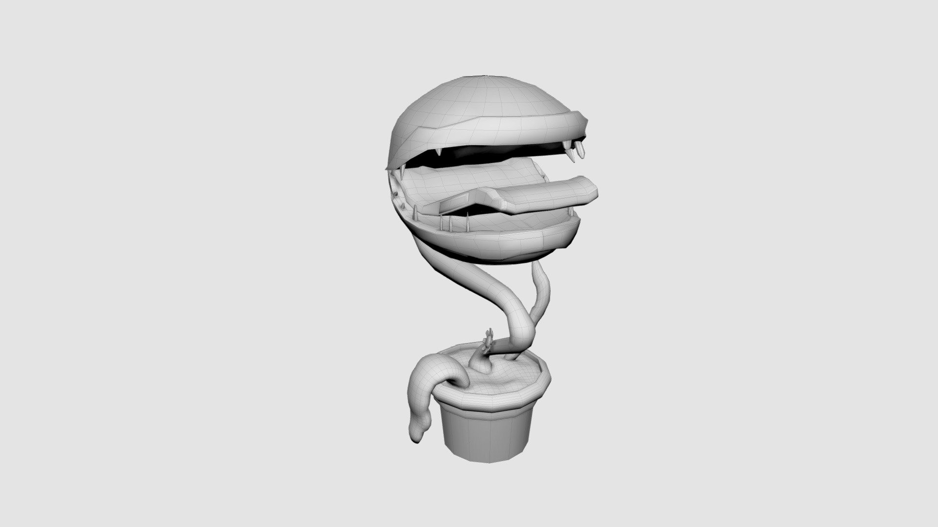 CT4012 - Venus Fly Trap Monster - Download Free 3D model by Jolie ...