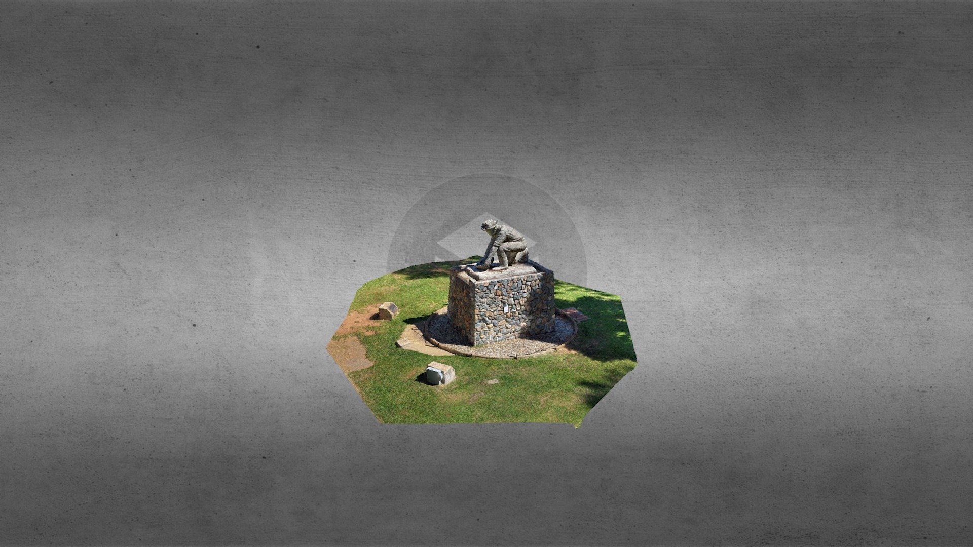 Gold Miner Statue - 3D model by EROCK Aerospace (@EROCKAerospace ...