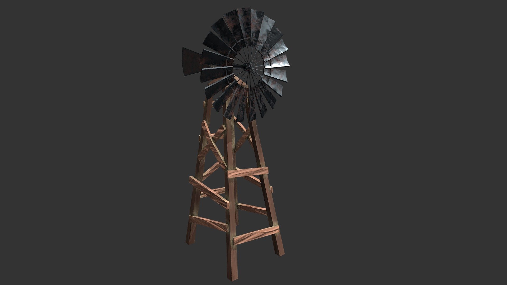 Windmill - 3D model by Shakur [7c38deb] - Sketchfab
