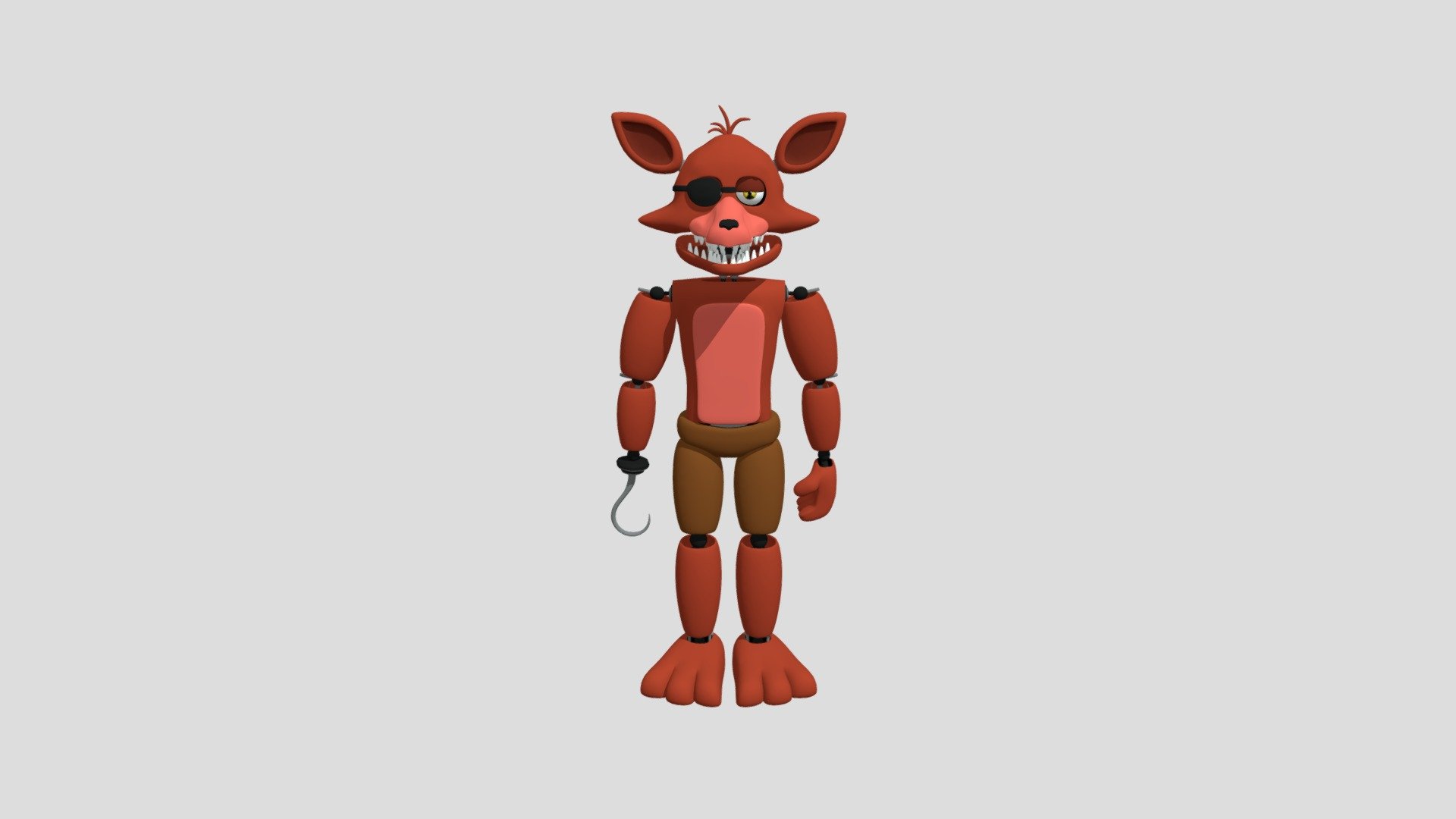 RedEye Unwithered Foxy FNAFSFM1 - Download Free 3D model by kamdezbroz ...