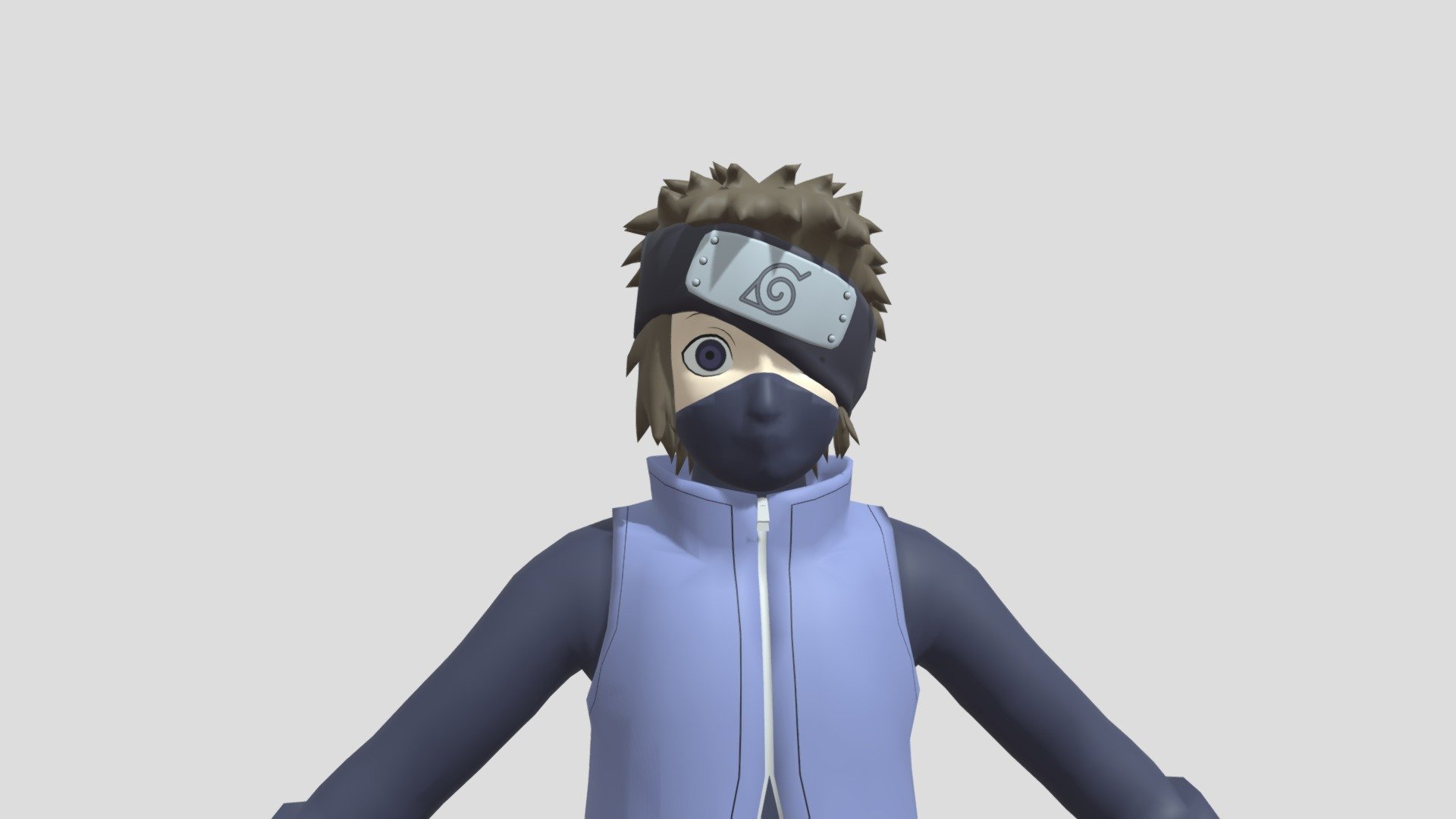 Hoki Taketori (Genin) - 3D model by zeviK (@zevik-es) [7c3a8c8] - Sketchfab