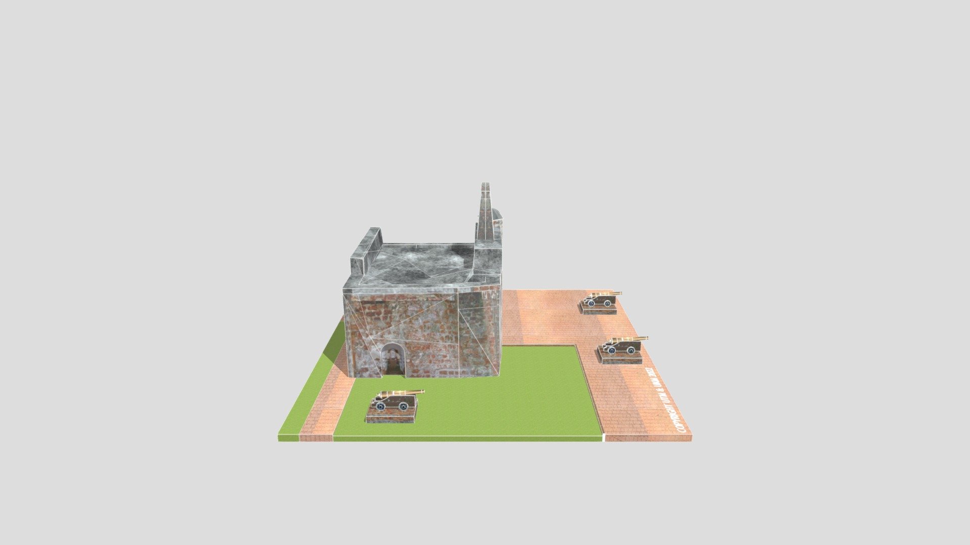 KOTA A FAMOSA, MELAKA - 3D model by Hairul Fadli (@theseventhstring ...