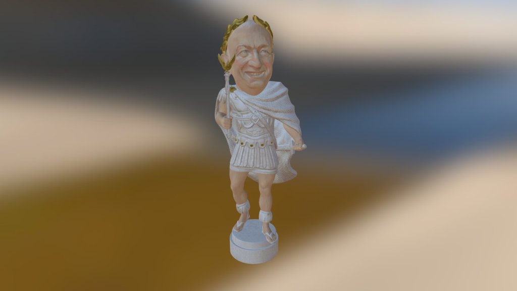 3d Caricature - 3D model by 3dcopyme [7c3b545] - Sketchfab