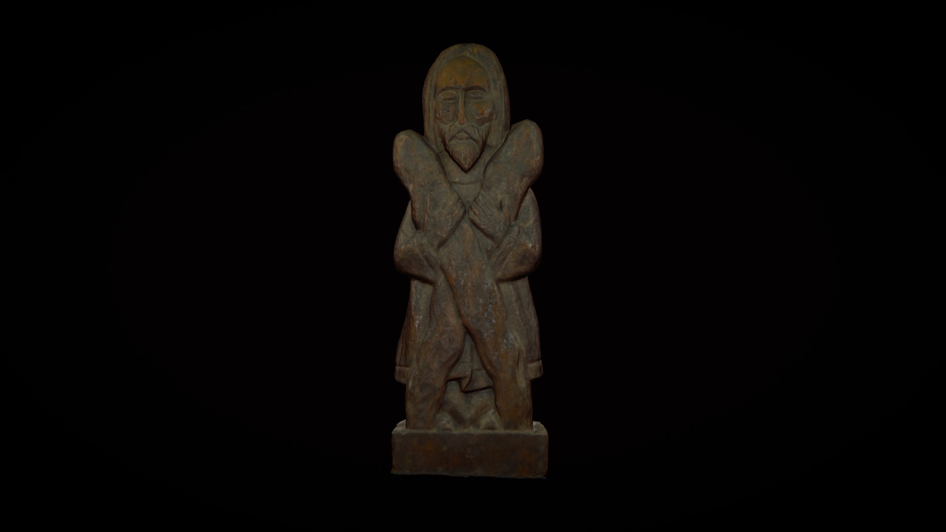 Sculpture of St Andrew - 3D model by Photogrammetry project test ...
