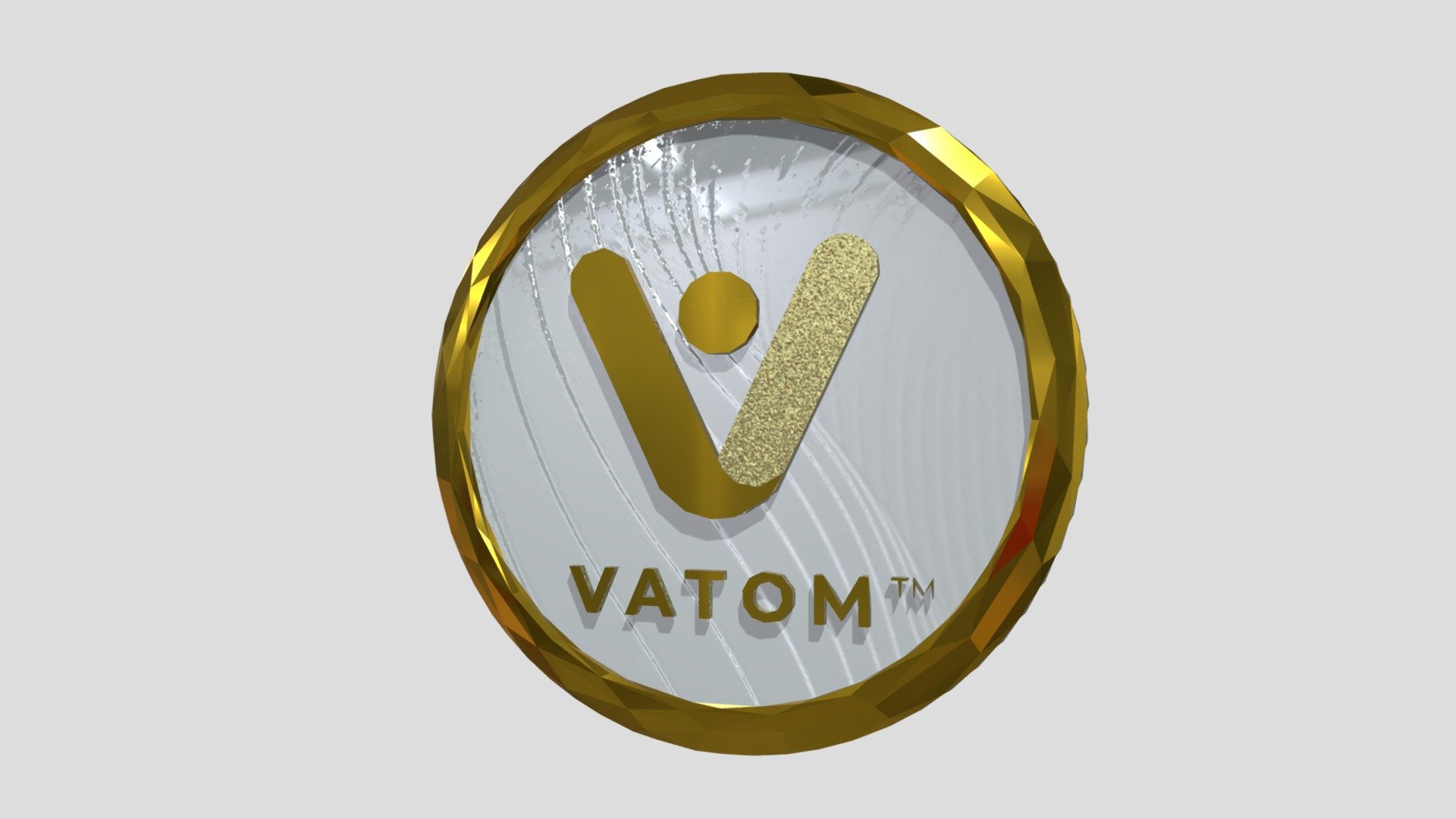 Vatom Digital Object Coin - 3D model by Vatom Spaces (@vatomspaces ...