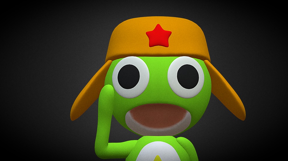 keroro gunso - Download Free 3D model by MadH4tter [7c3d0fd] - Sketchfab