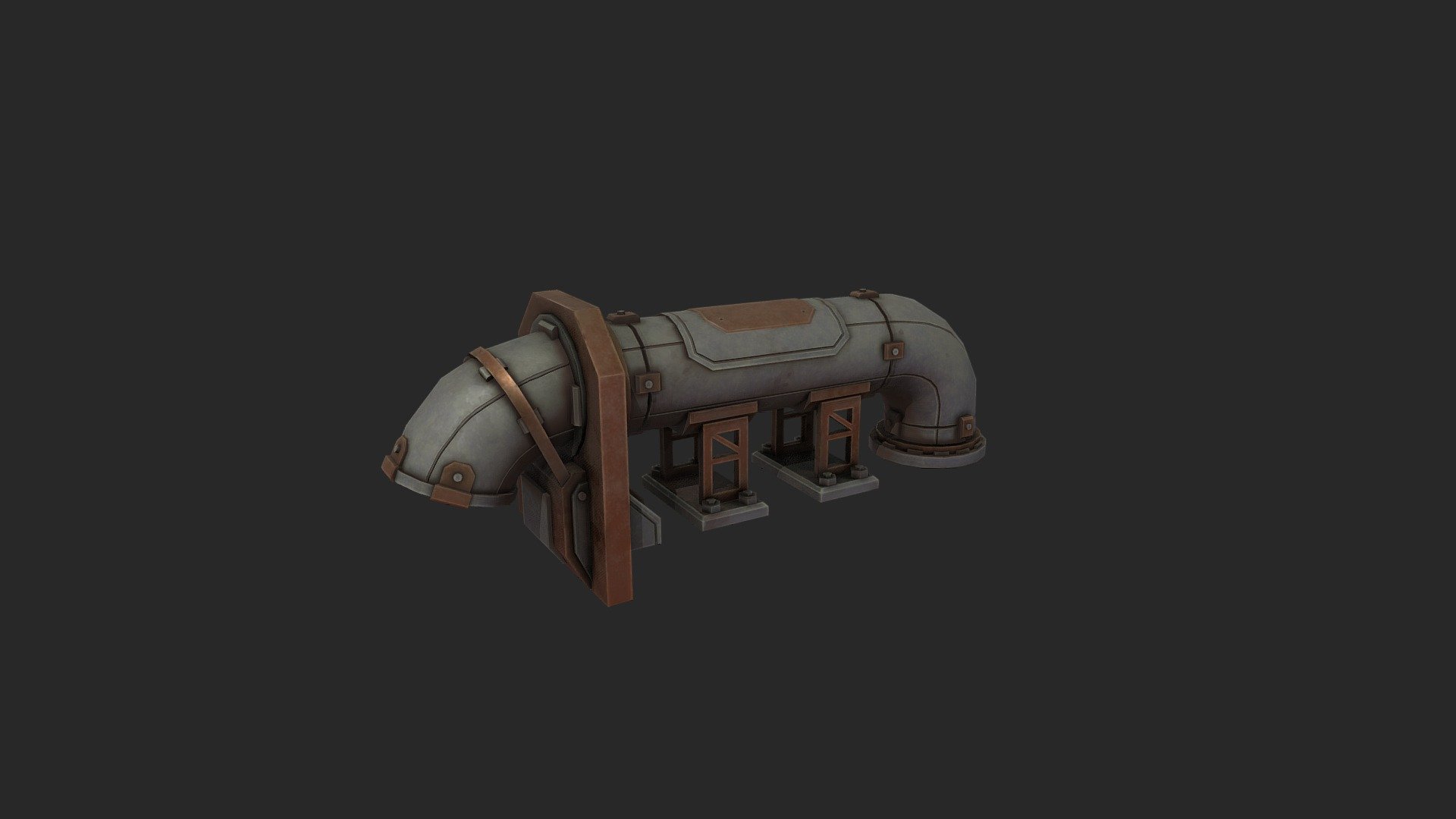 Water_pipe - 3D model by iensapiensaa [7c3dc8b] - Sketchfab