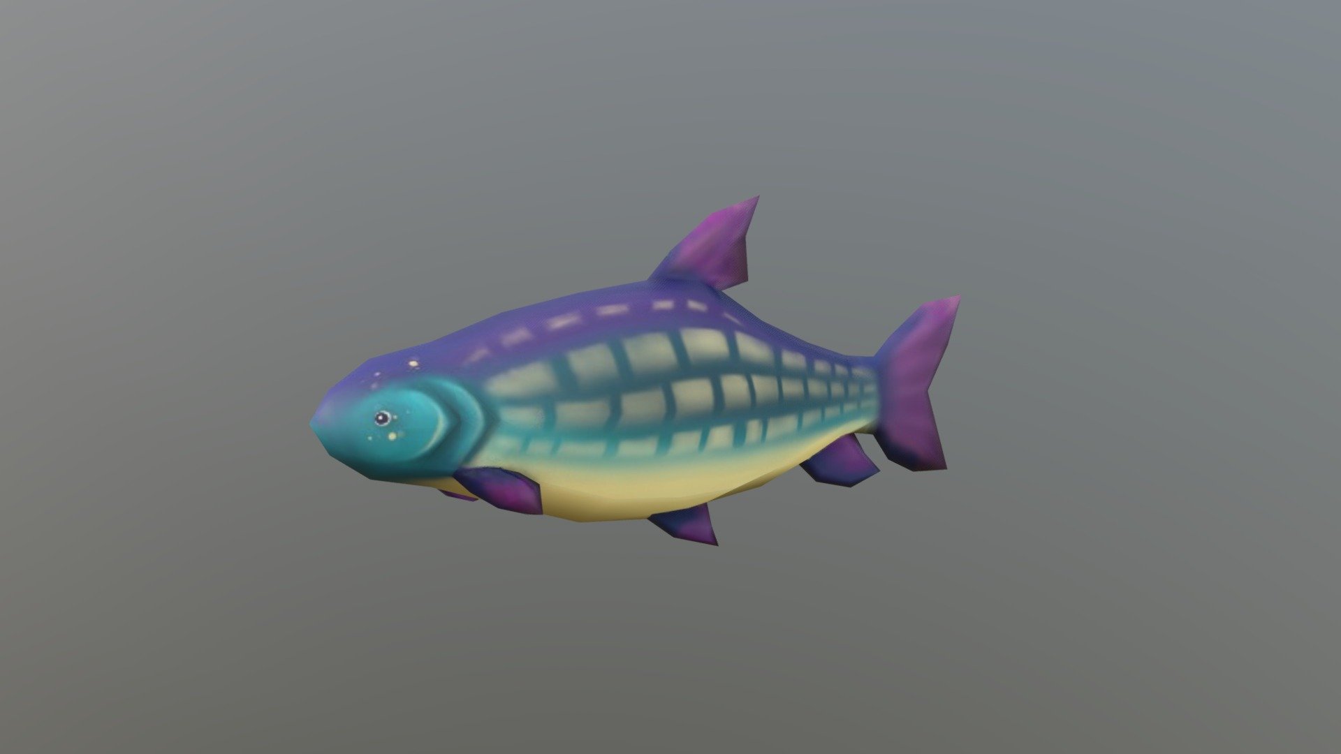 Moon Carp - 3D model by afriyk [7c3e41a] - Sketchfab