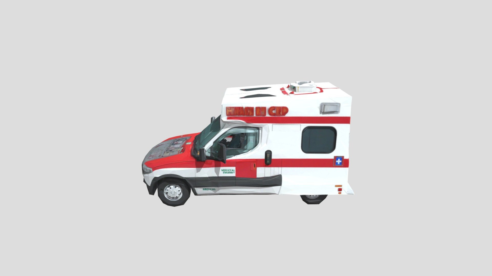 Ambulance Vehicle - 3D model by jmounteverest728gmail.com [7c41cc3 ...
