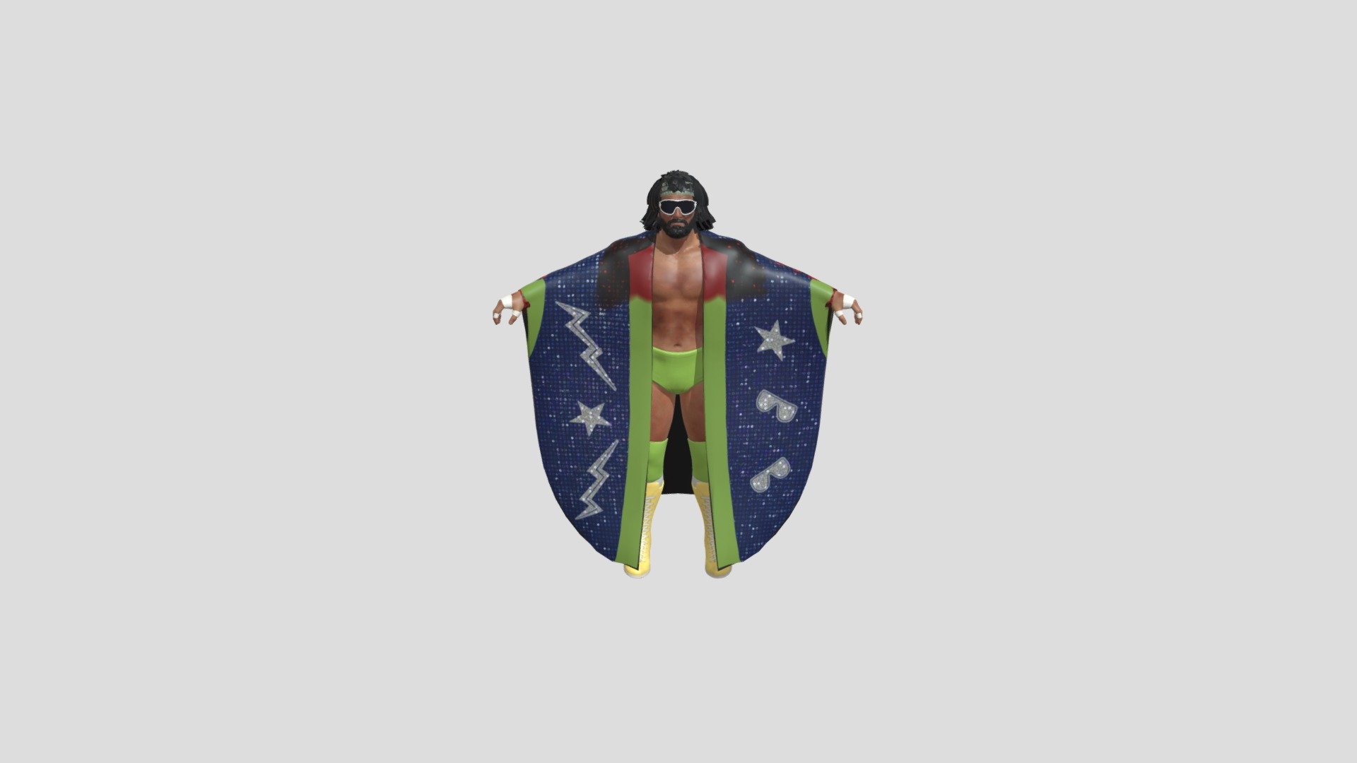 RANDY SAVAGE - 3D model by dallas.wilkerson [7c41eed] - Sketchfab