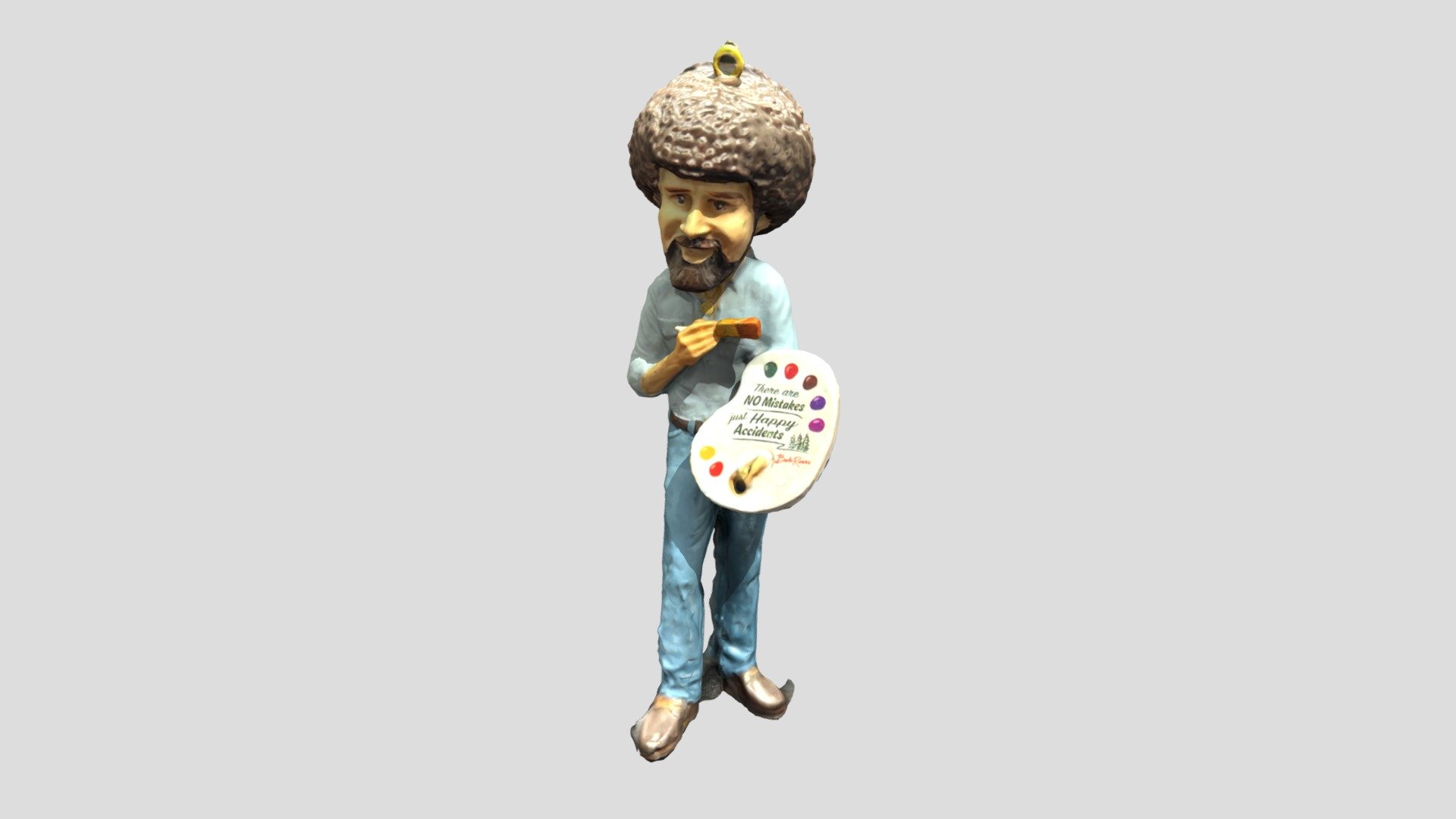Modelified Bob Ross toy - Download Free 3D model by Modelified [7c4202c ...