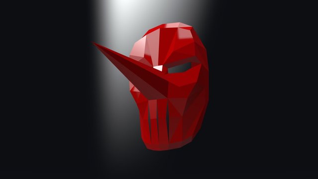 Low-poly-mask 3D models - Sketchfab