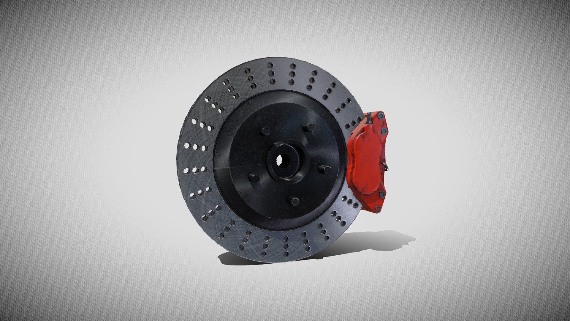 Disc Brakes and Caliper - Download Free 3D model by l-odin [7c45d55 ...