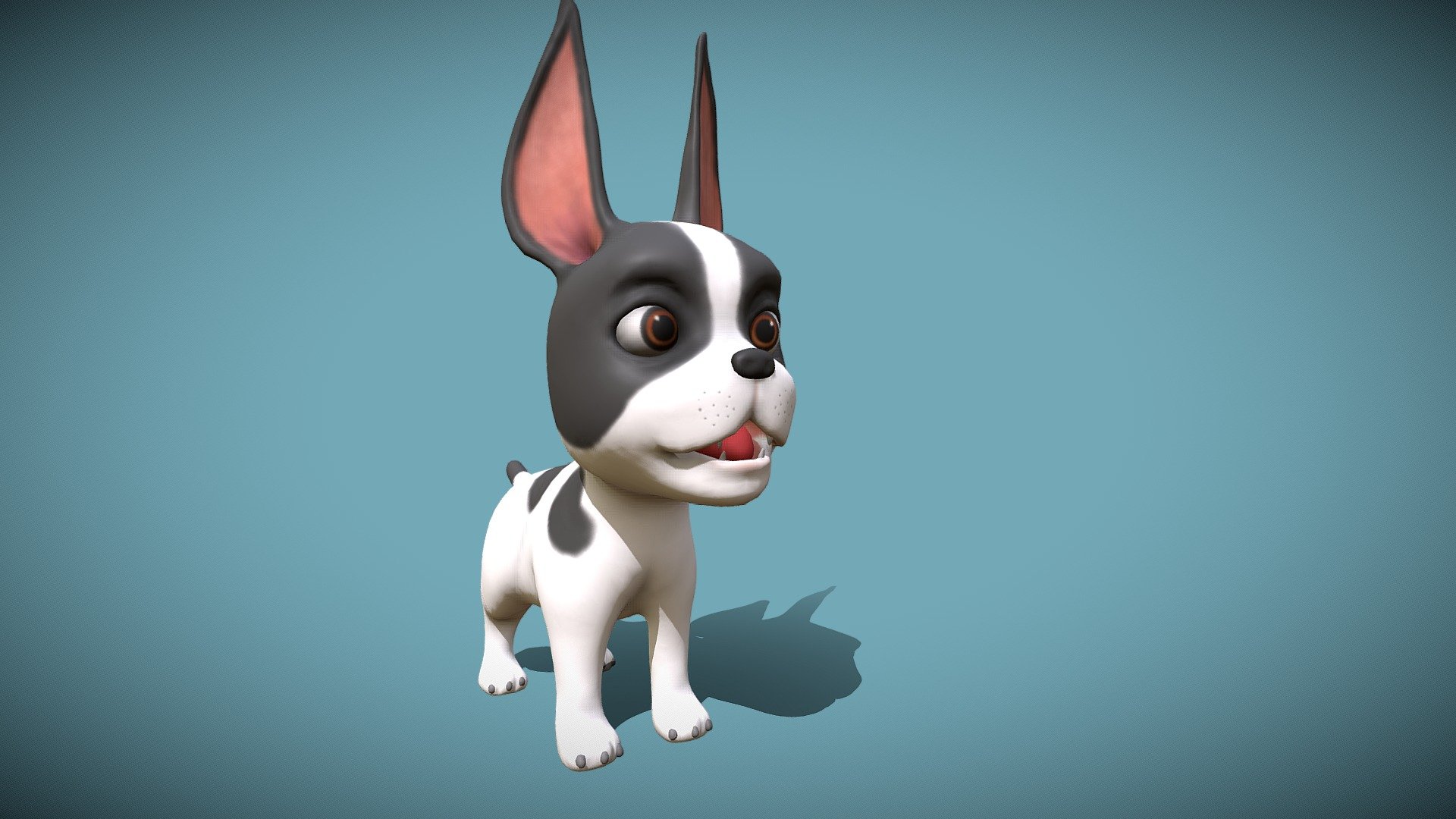 cartoon doggy - Buy Royalty Free 3D model by 3DAnvil [7c46086 ...