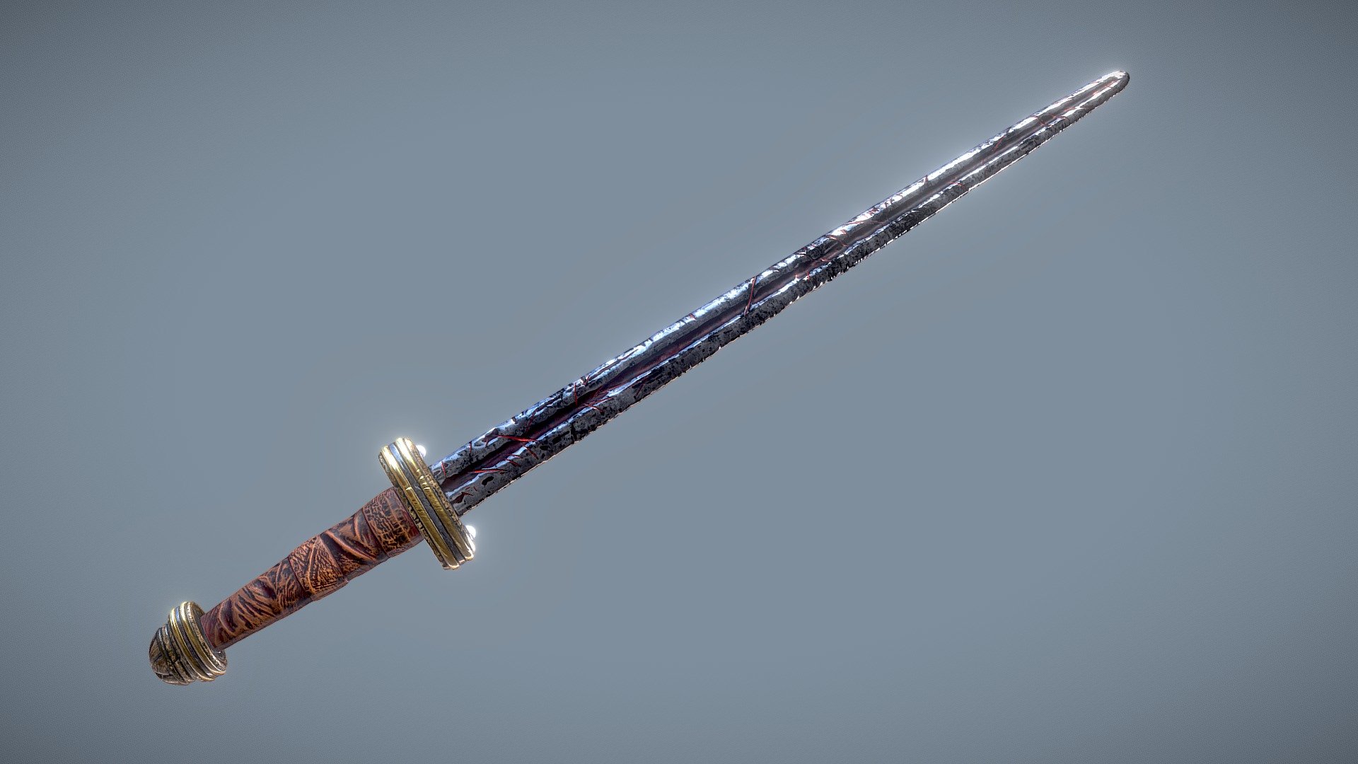 Sword - Download Free 3D model by mattruszala [7c46a54] - Sketchfab
