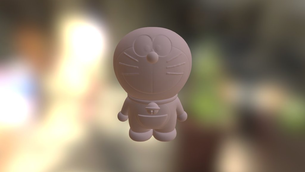 Doraemon-logo - 3D model by FacFox (@michaeledi) [7c46eab] - Sketchfab