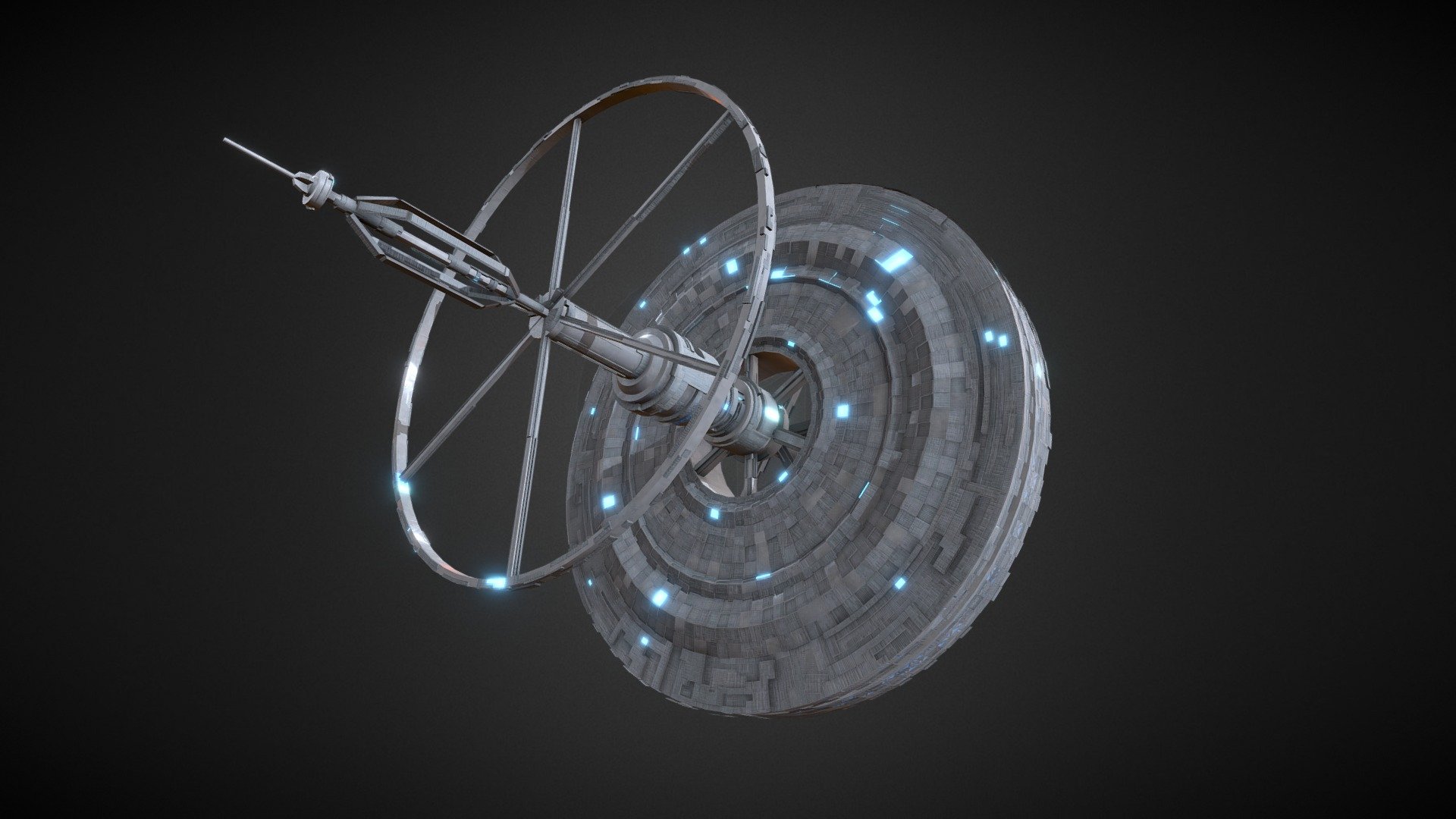 Space station - 3D model by Zmicier [7c476b2] - Sketchfab