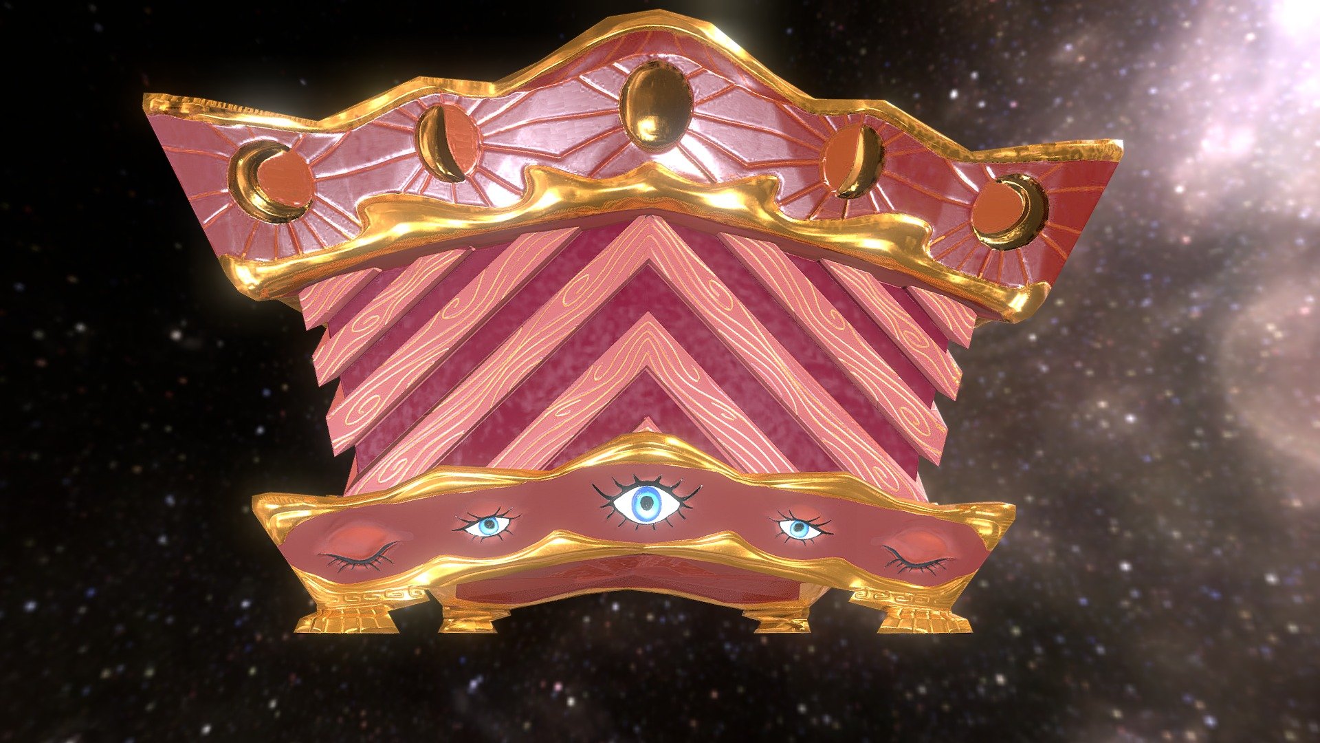 Eyes Of The Moon Chest - Download Free 3D model by froeseguilly ...