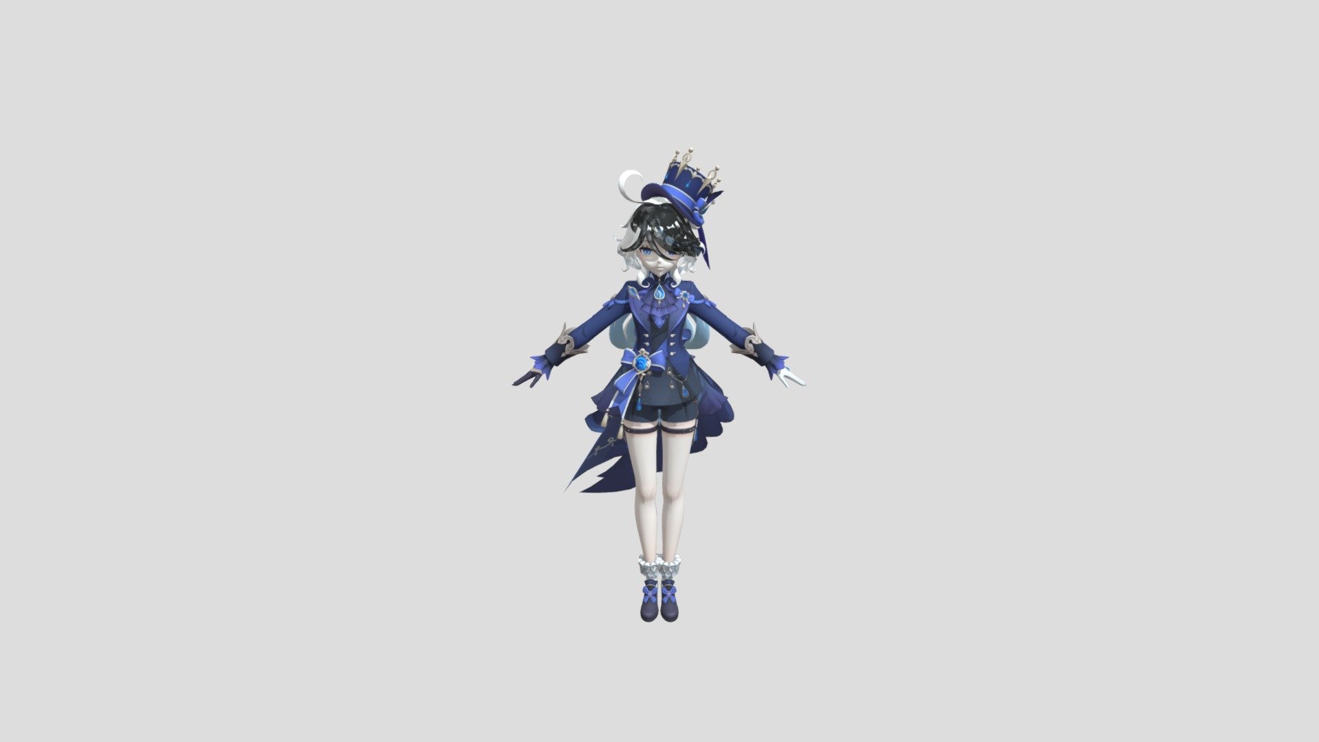 Furina - Download Free 3D model by Ekmekhane [7c48992] - Sketchfab