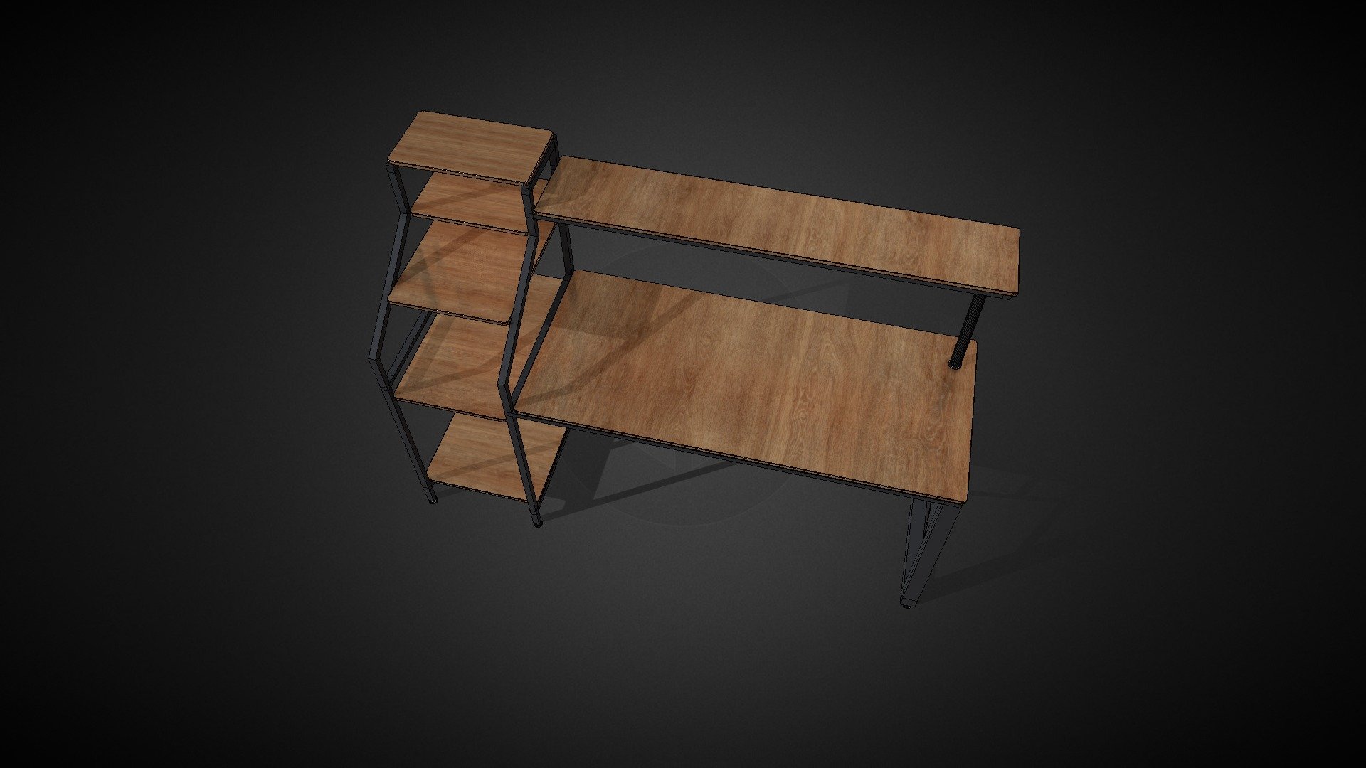 The Computer Table - 3D model by Akinsel [7c48e8c] - Sketchfab