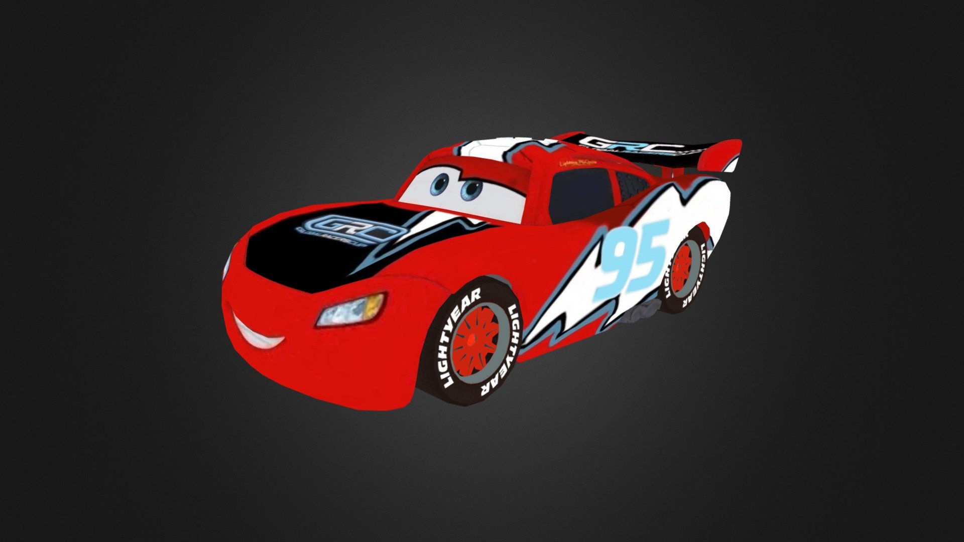 GRC lightning mcqueen diecast model! - 3D model by Spooky vixen foxx ...