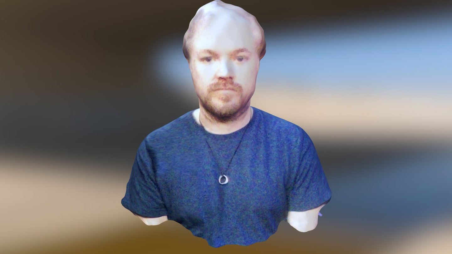 My 3d headshot - 3D model by dustm [7c4cc68] - Sketchfab