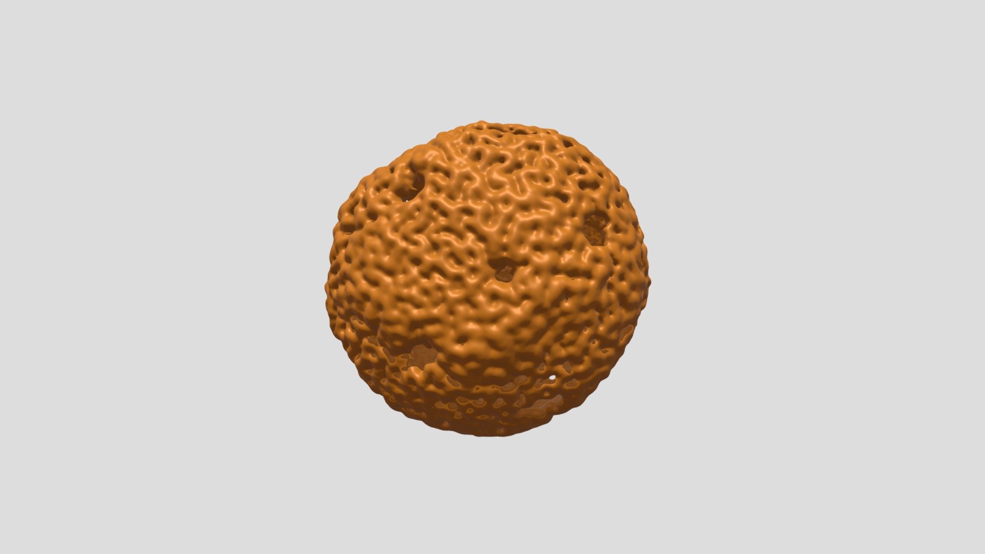 Common box (Buxus sempervirens) pollen grain - 3D model by Cardiff ...