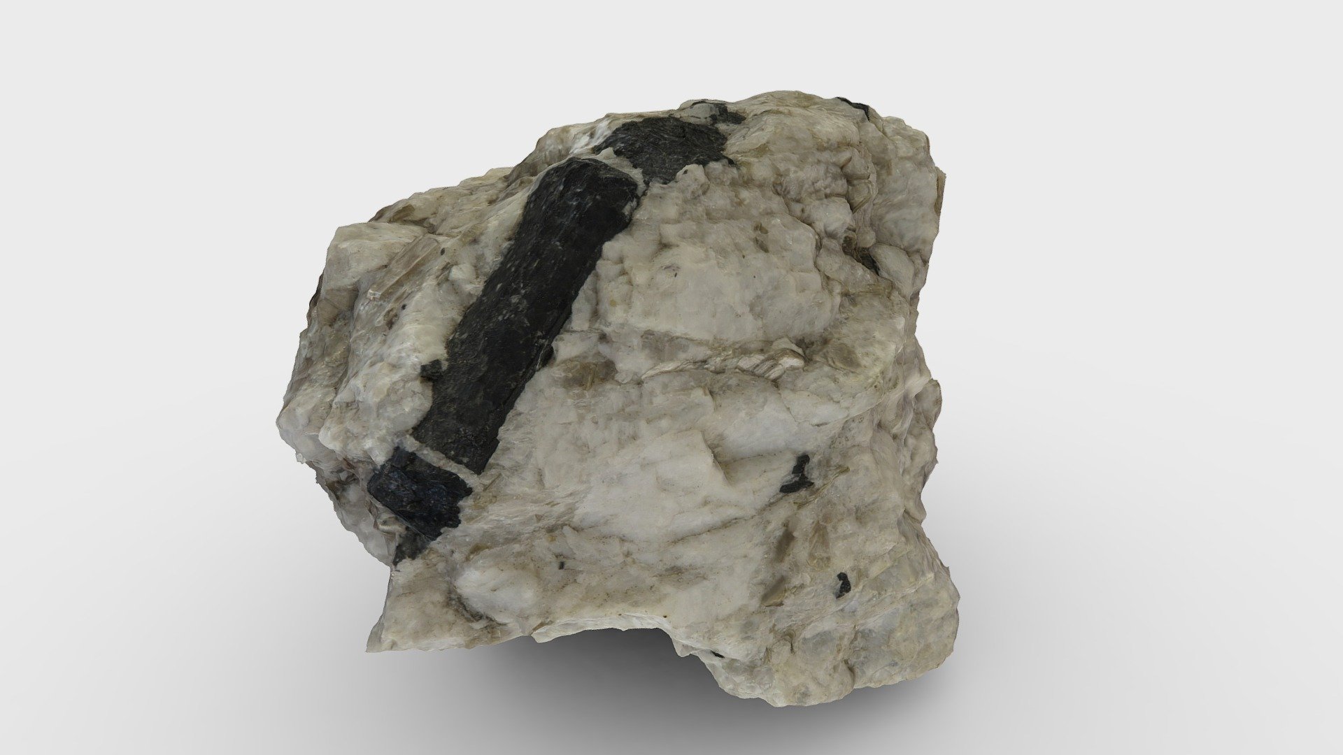 Pegmatite with tourmaline, Italy - Download Free 3D model by Sara ...