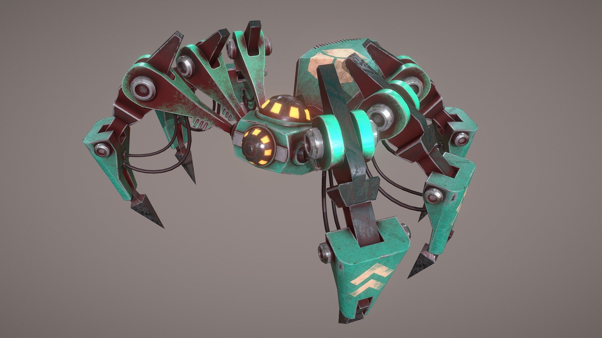 Spider mech - Buy Royalty Free 3D model by Vetech82 [7c4f255 ...