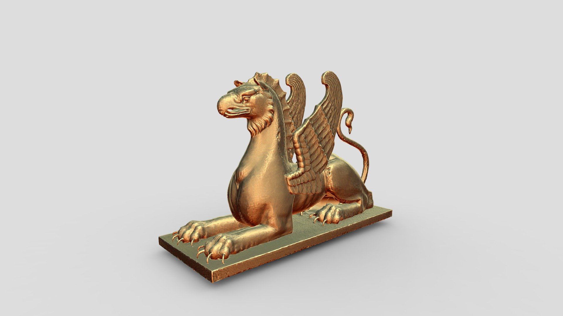 Griffon-statue-in-tbilisi - Download Free 3D model by Diana Liu ...