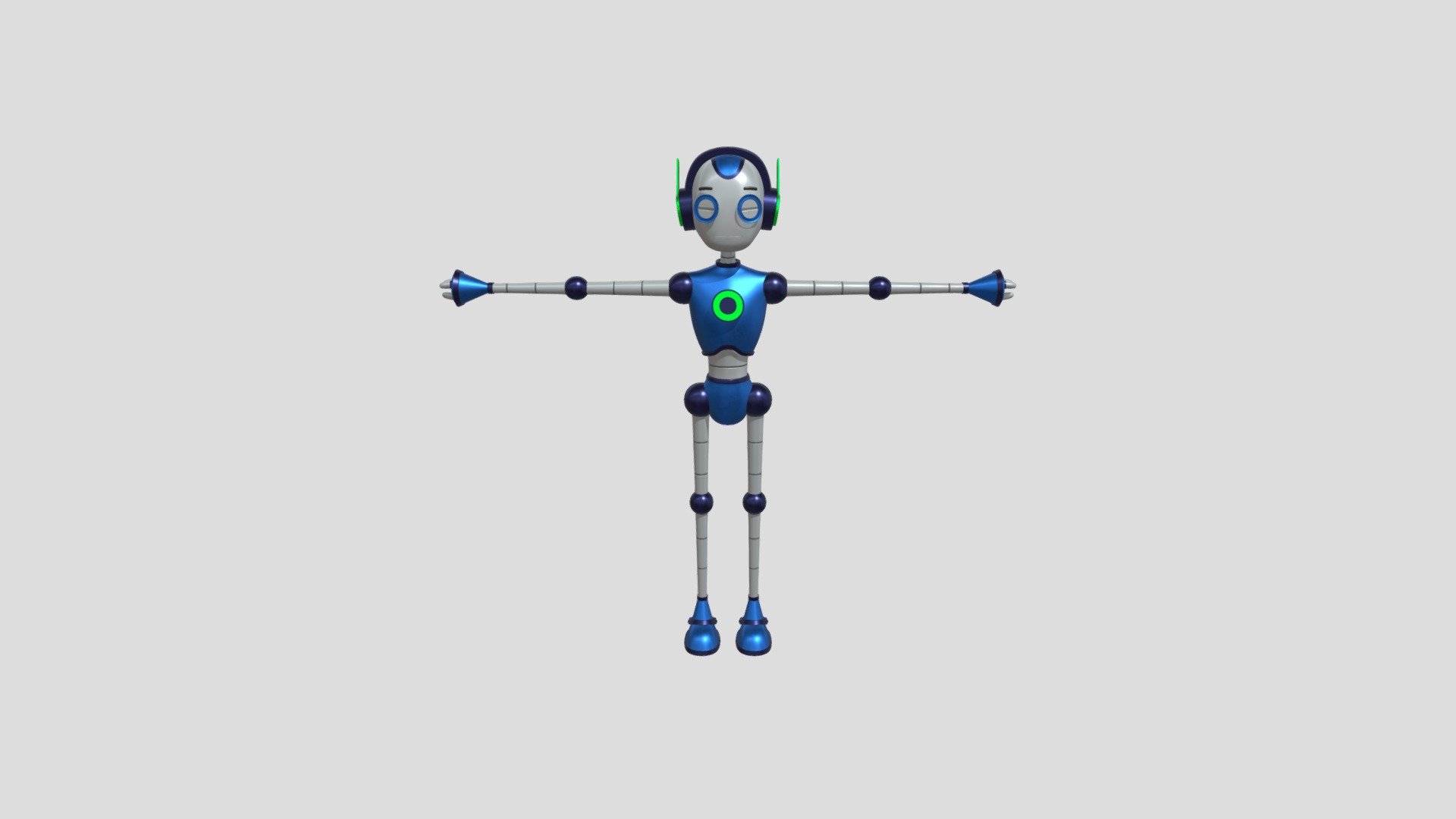 Friend Bot - 3D model by elven (@elvencorpse) [7c525e6] - Sketchfab