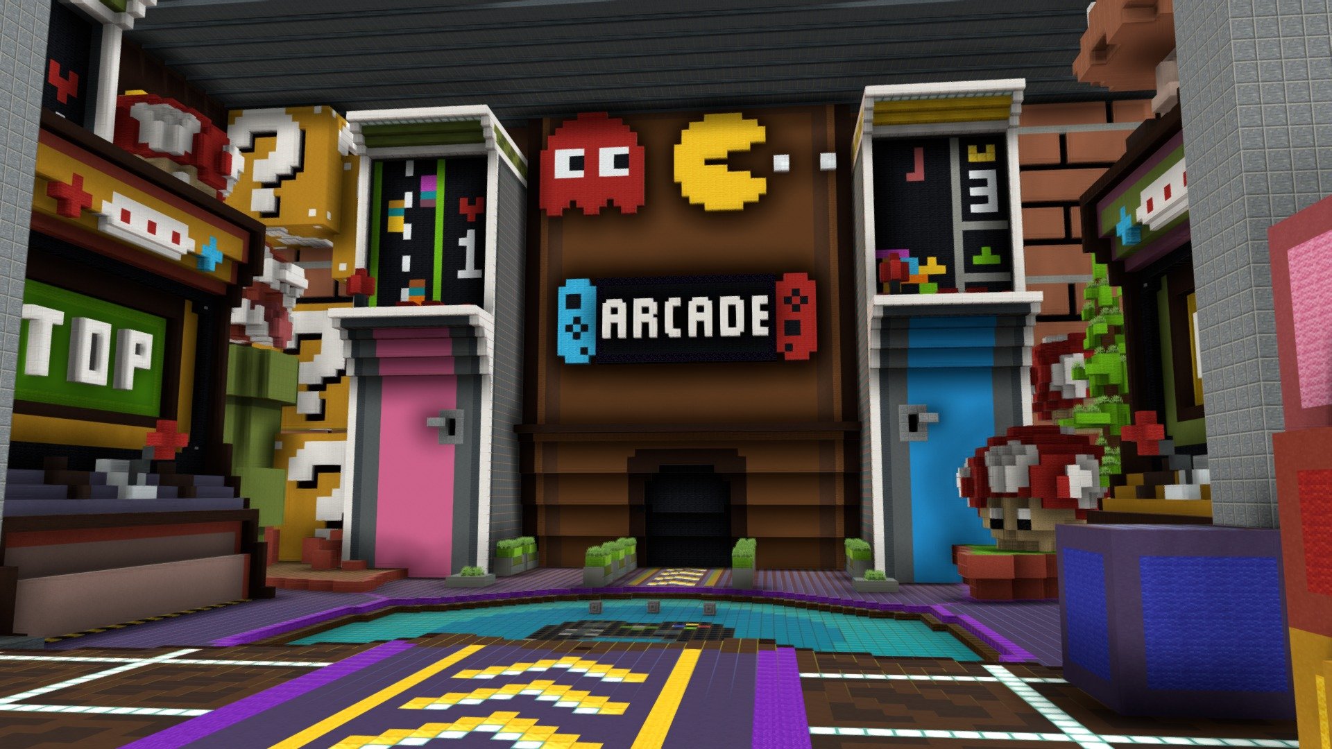 Lobby - TopToArcade - 3D model by Valtury (@iValtury) [7c53206] - Sketchfab