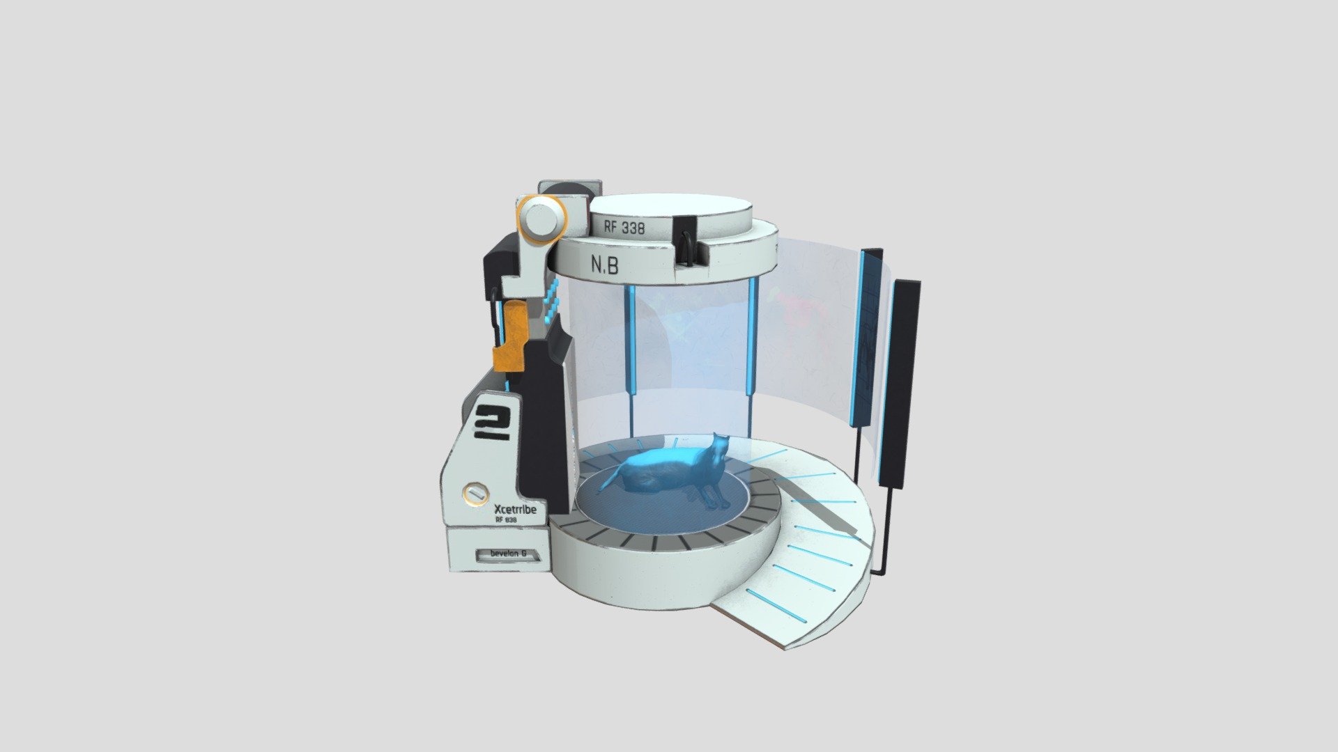 Machine asset Ravi Glb File - 3D model by RaviMaan [7c55930] - Sketchfab