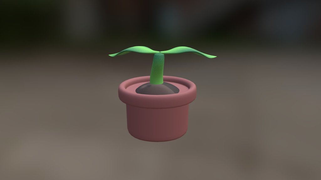 Plantpot - 3D model by TB (@tvoltage) [7c55ad7] - Sketchfab