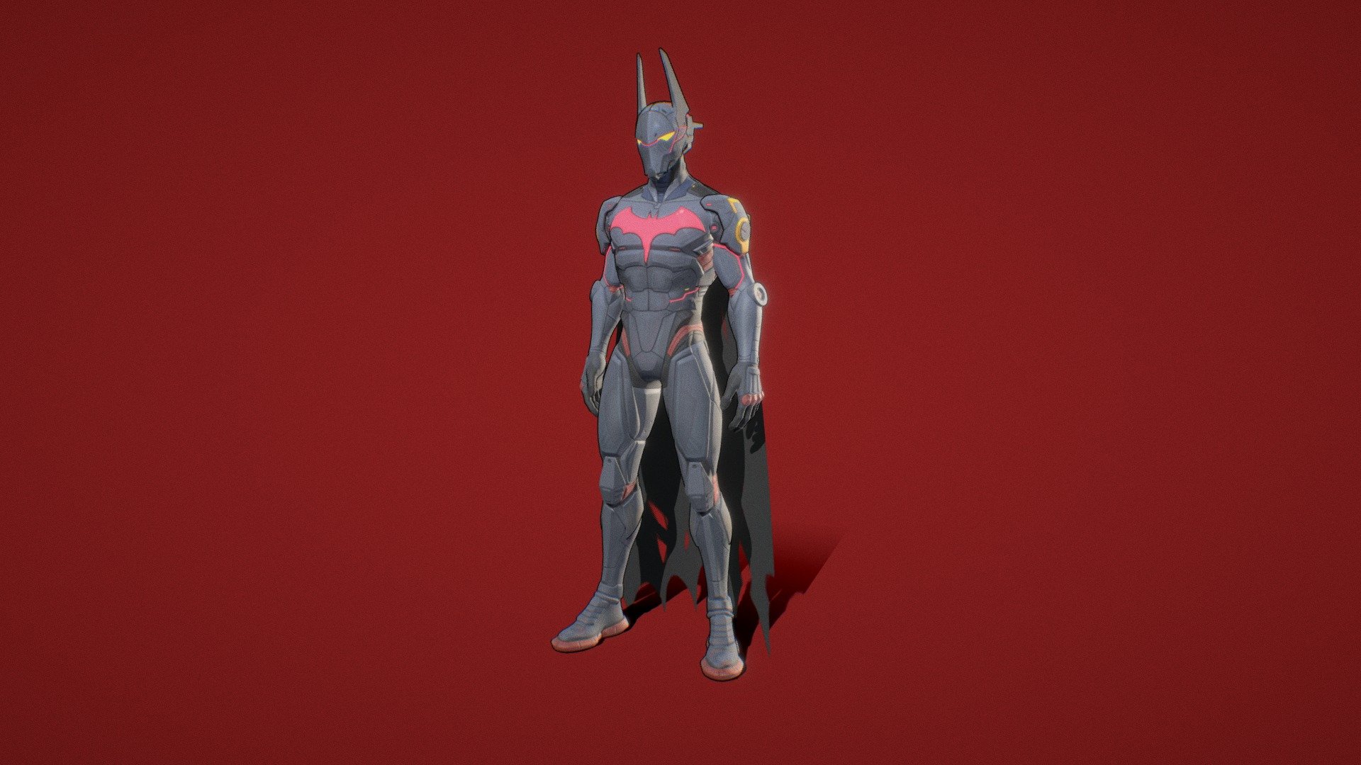 Marvel Rivals - Batman Beyond FanArt - Download Free 3D model by Andrea ...