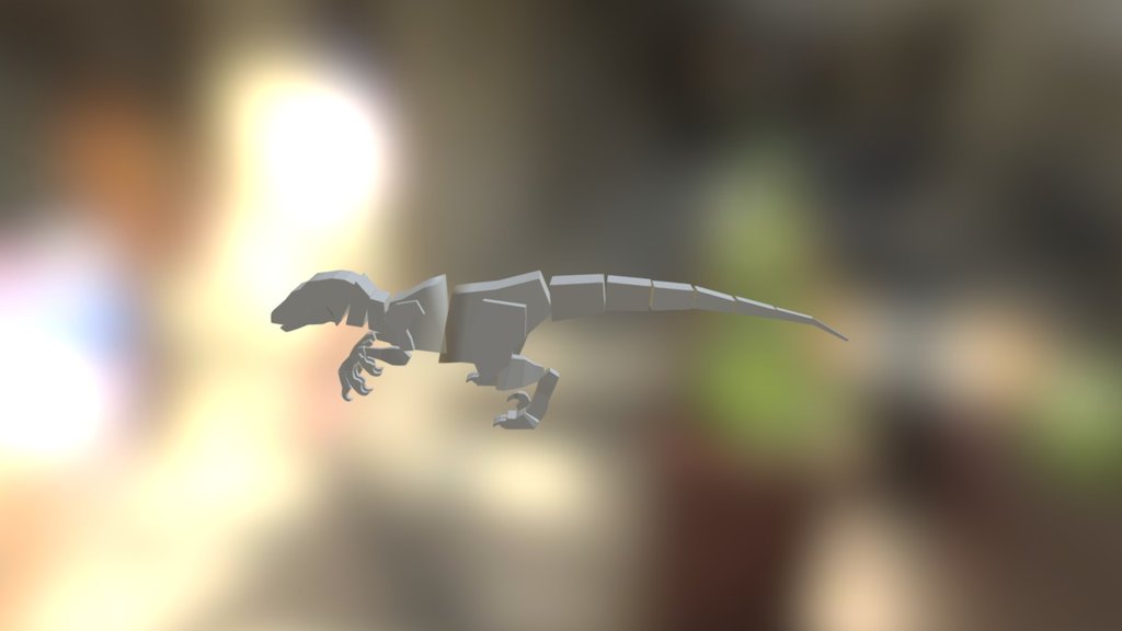 Cube Utahraptor Run - 3D model by mckaymanning [7c57f6a] - Sketchfab