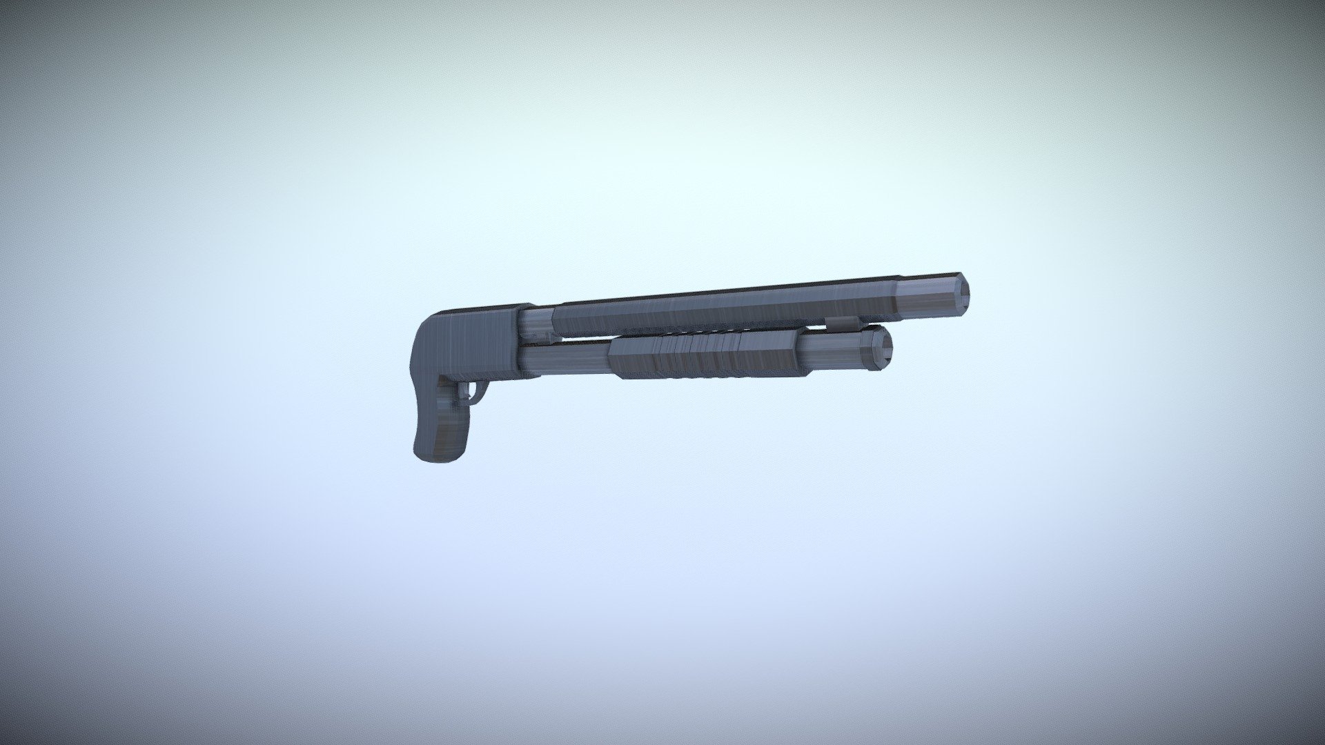 Shotgun - 3D model by Weslley Borges (@Malevollence) [7c57f9a] - Sketchfab