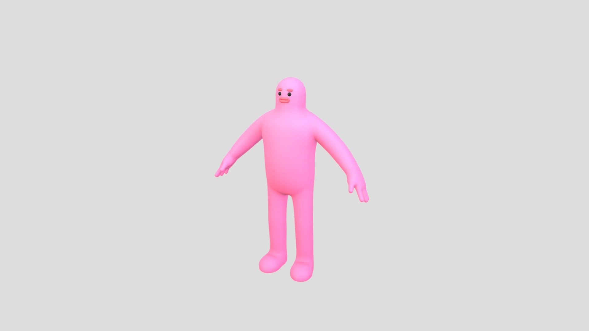 Character218 Pink Man - Buy Royalty Free 3D model by BaluCG [7c5915f ...