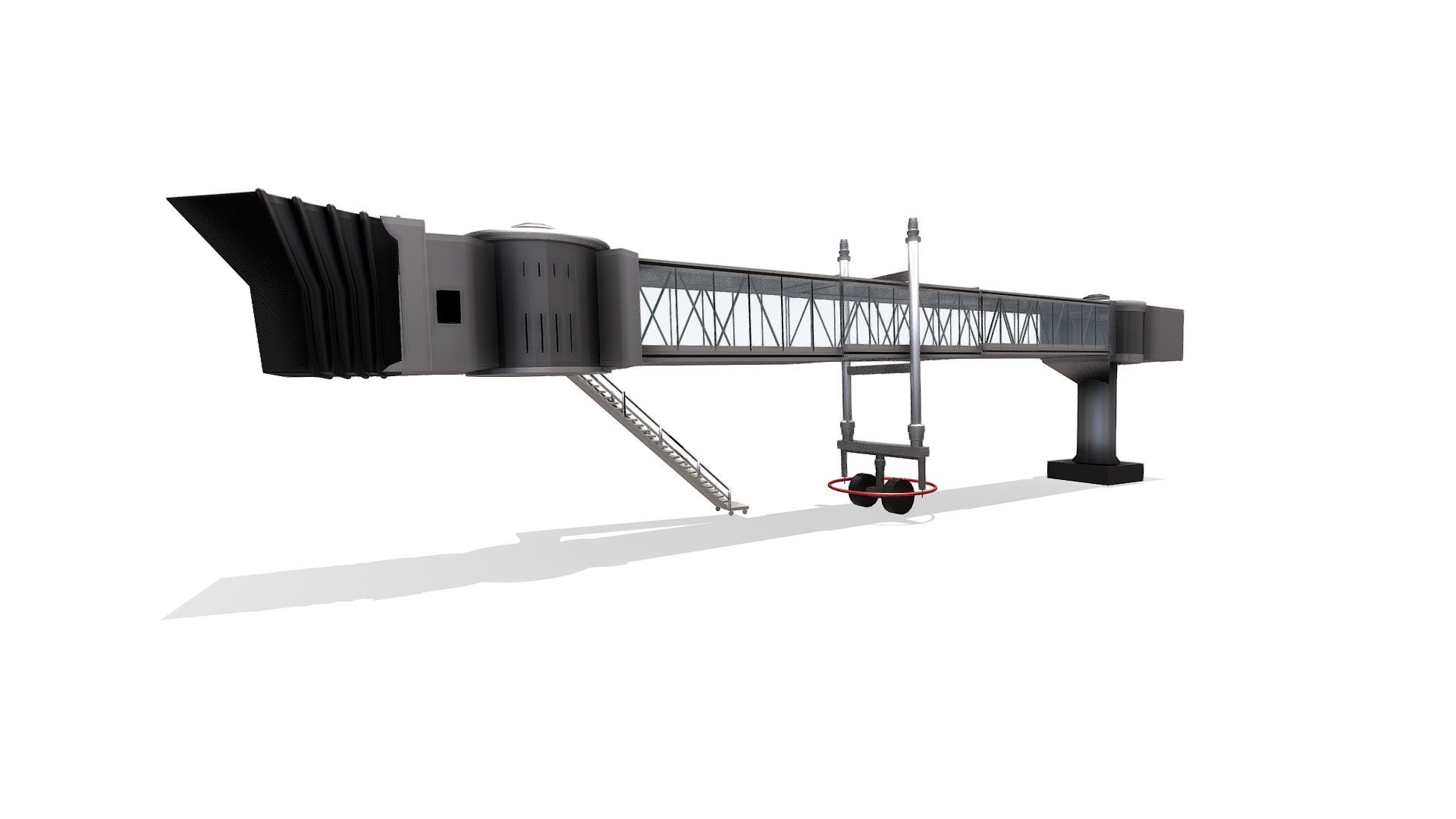 Aero Bridge - 3D model by pavanahirrao [7c5931e] - Sketchfab