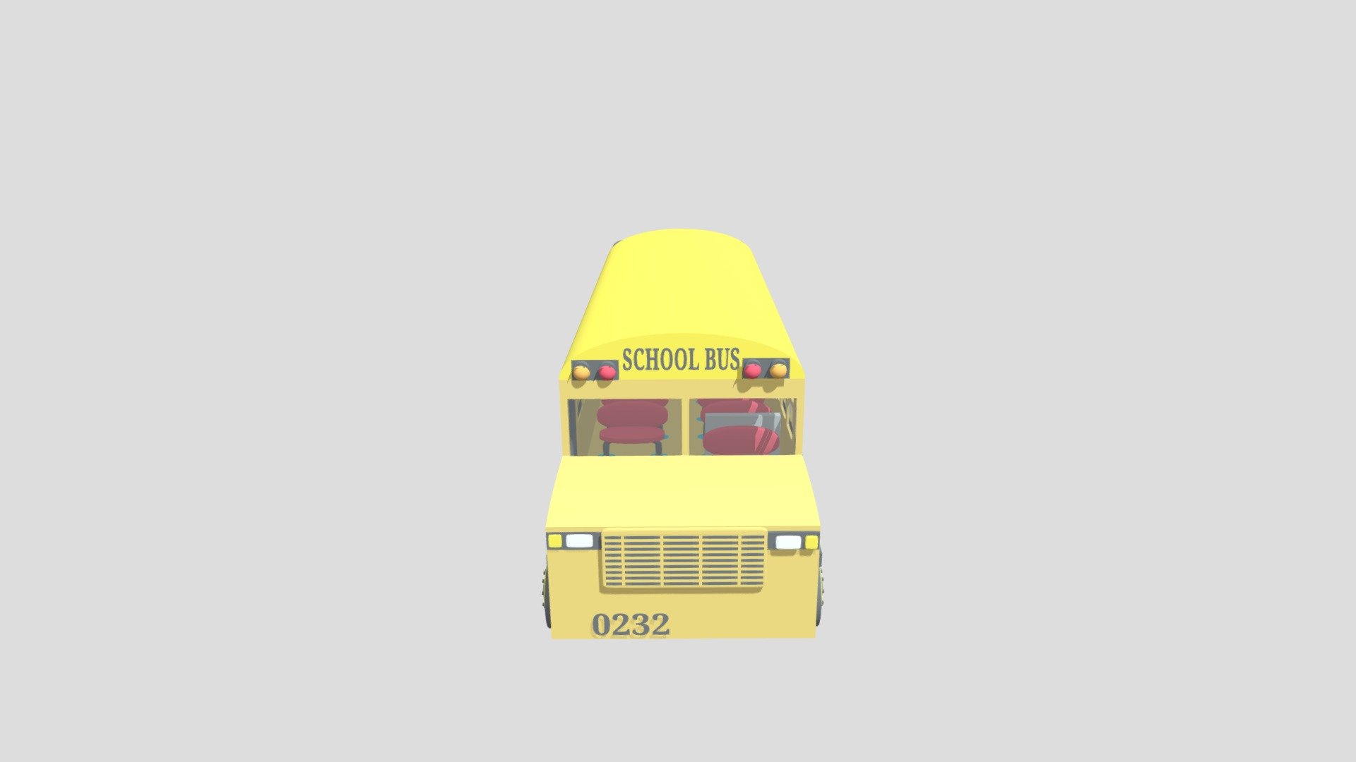 Bus model for Dj upgraded - Download Free 3D model by ...