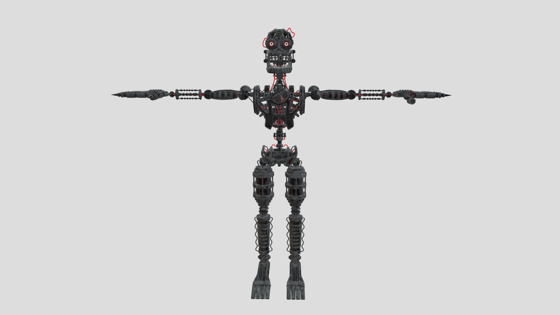 Nightmare Endo - Download Free 3D model by dwall8611 [7c59fa5] - Sketchfab