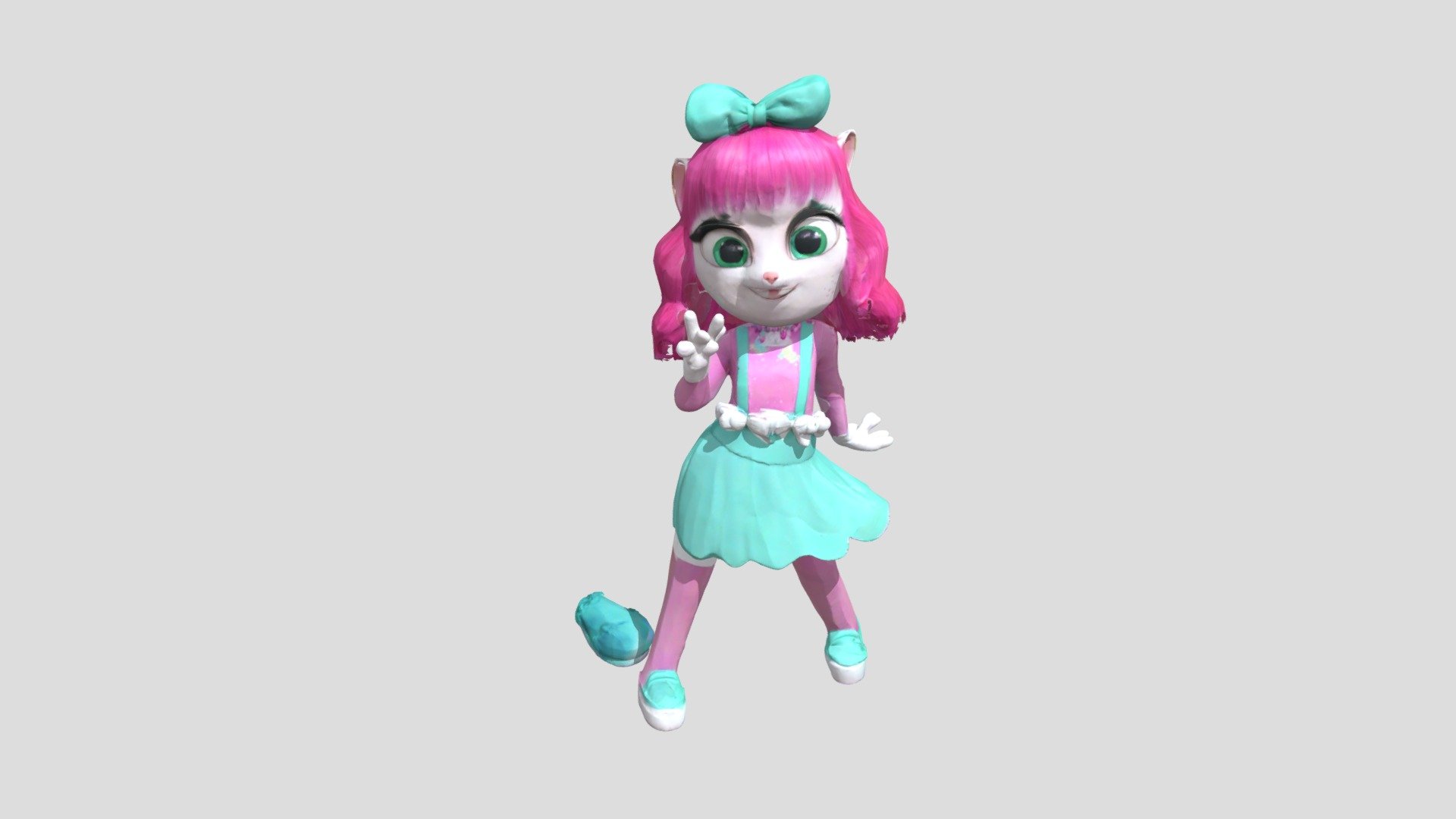 My Talking Angela 2 CutPie Dress - Download Free 3D model by Mateo ...