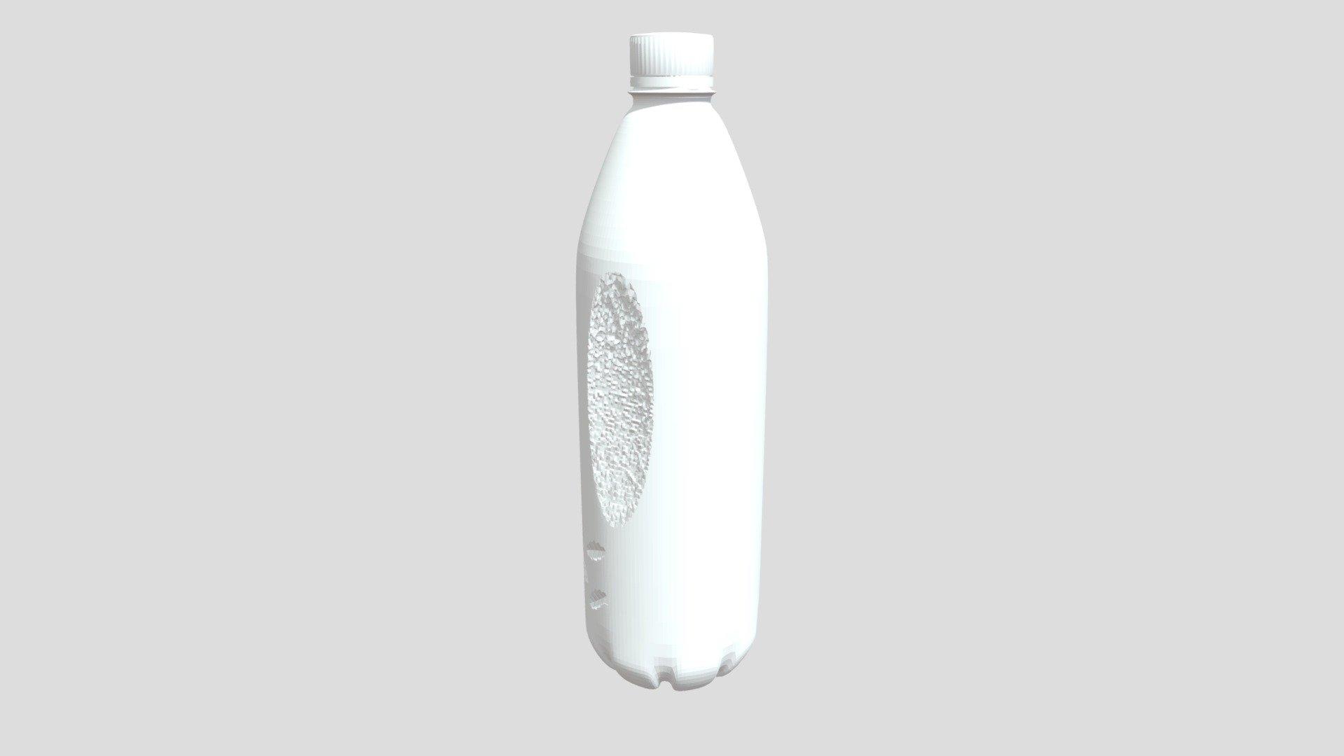 Water Bottle Textured (Grip & Leaf Pattern) - Download Free 3D model by ...