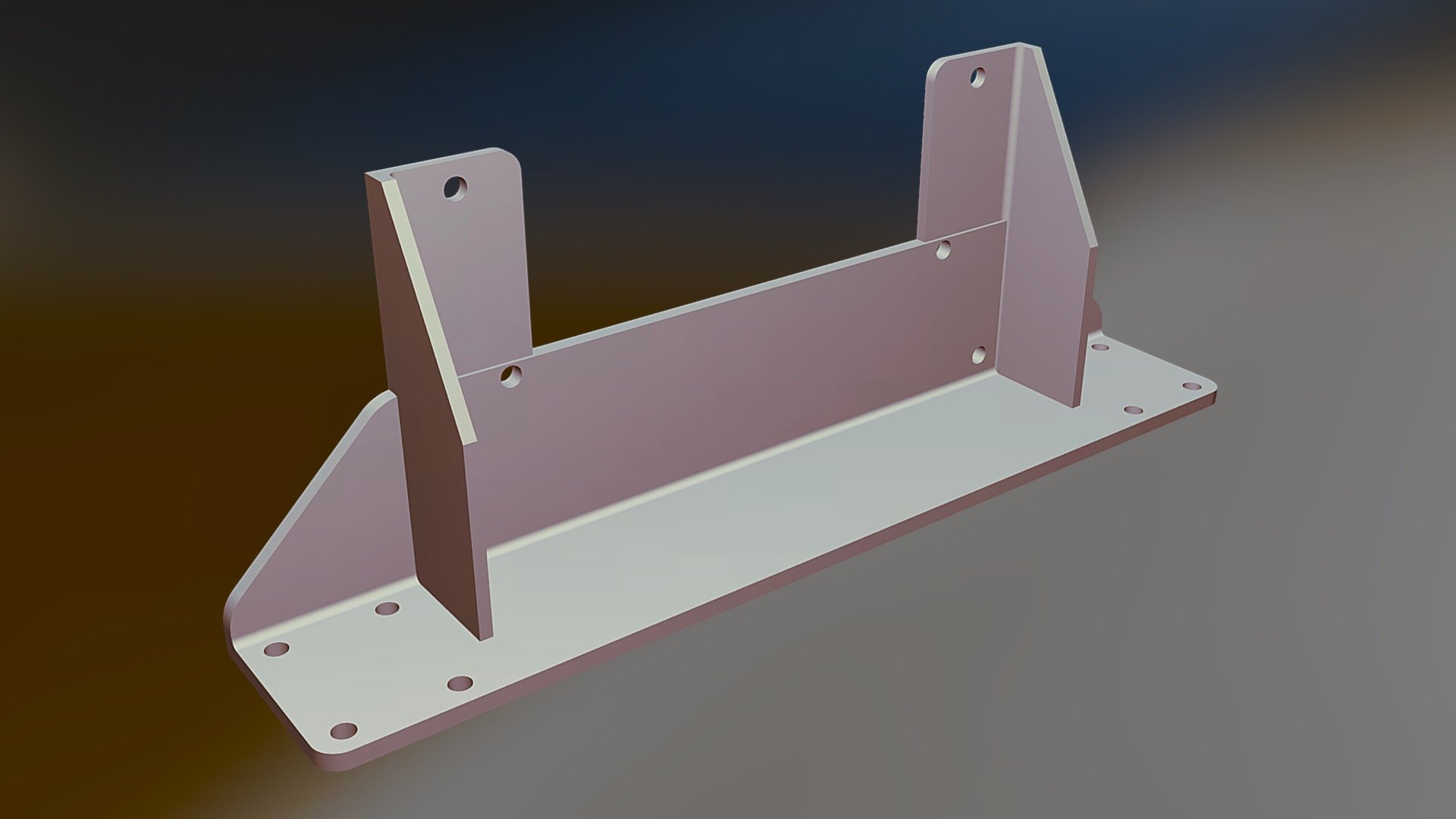 Bandsaw Wheels Bracket - 3D model by tbob [7c5bab8] - Sketchfab