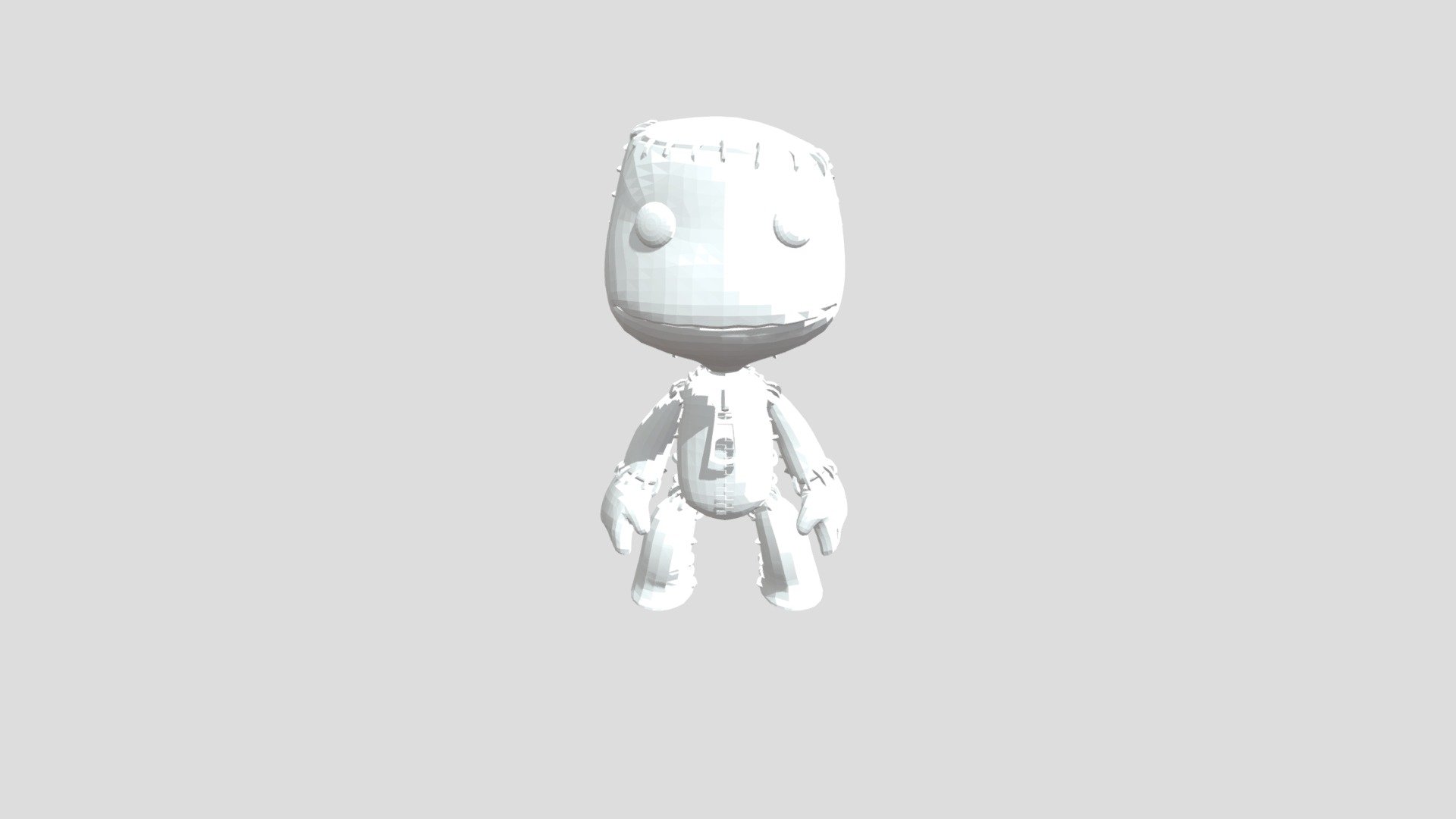 Sackboy - A Big Adventure sackboy+ Animation - Download Free 3D model ...