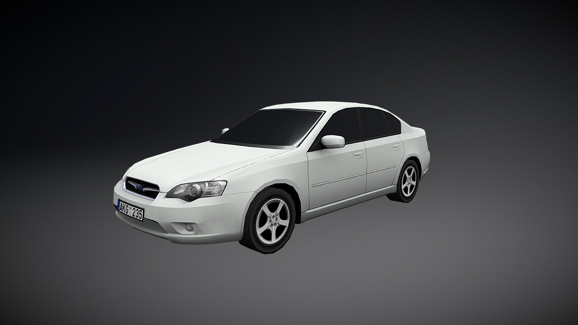 Subaru Legacy (IV) - 3D model by pauliaxz [7c5e2ff] - Sketchfab