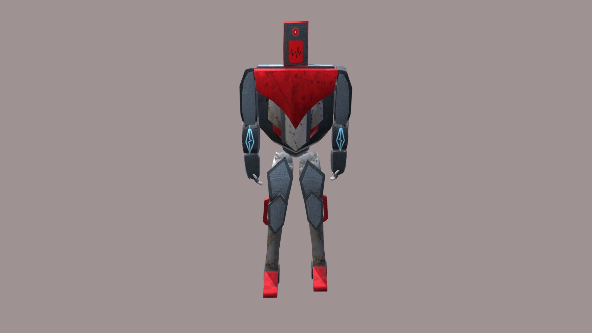 Idle Robot - 3D model by Sean Ngo (@Seanprawn21) [7c600ea] - Sketchfab