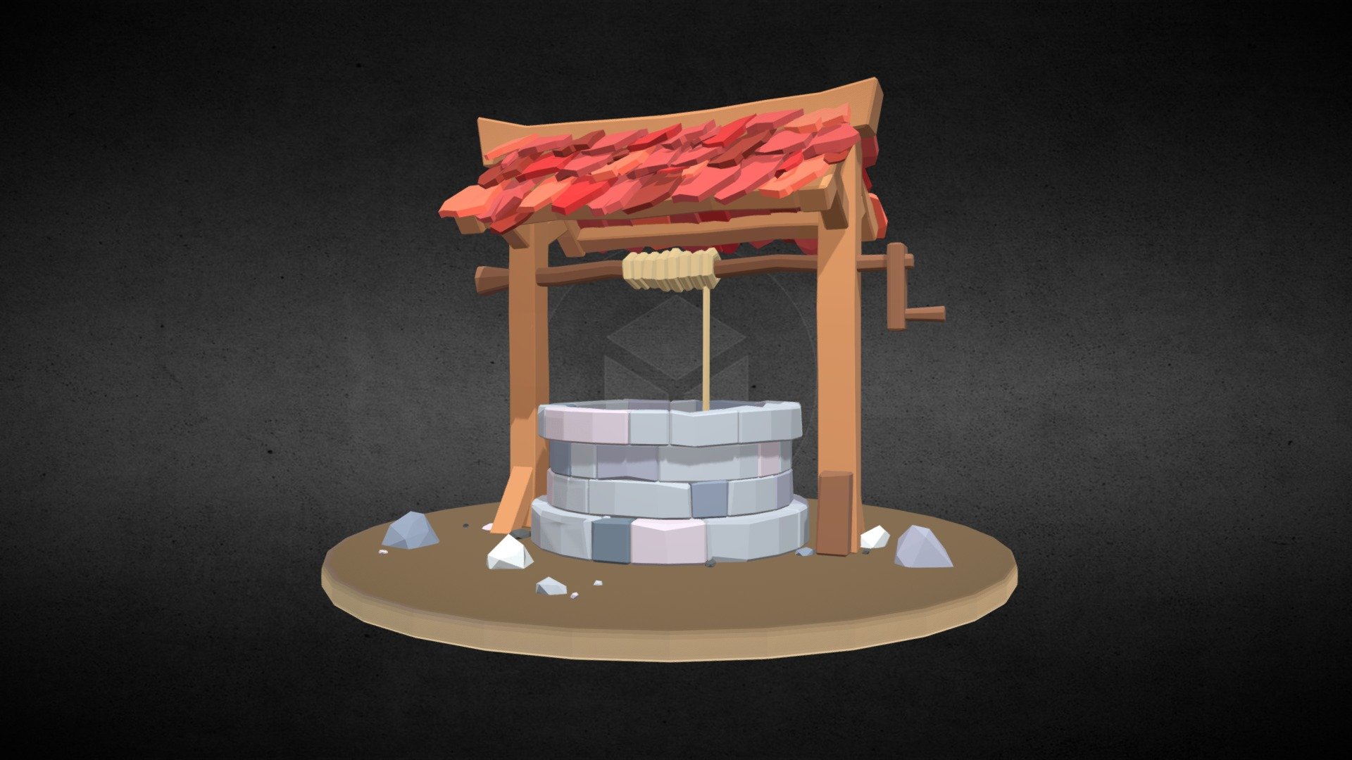 Well (based on Tutorial) - 3D model by Marai (@t.m.bui) [7c60ce7 ...